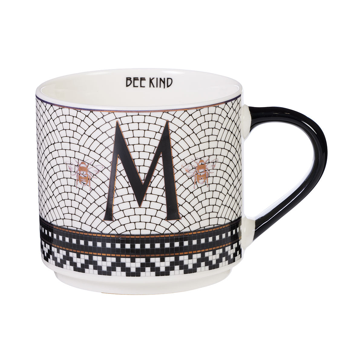 Bistro Bee Monogram Mug 370mL M/J/A – The Reject Shop