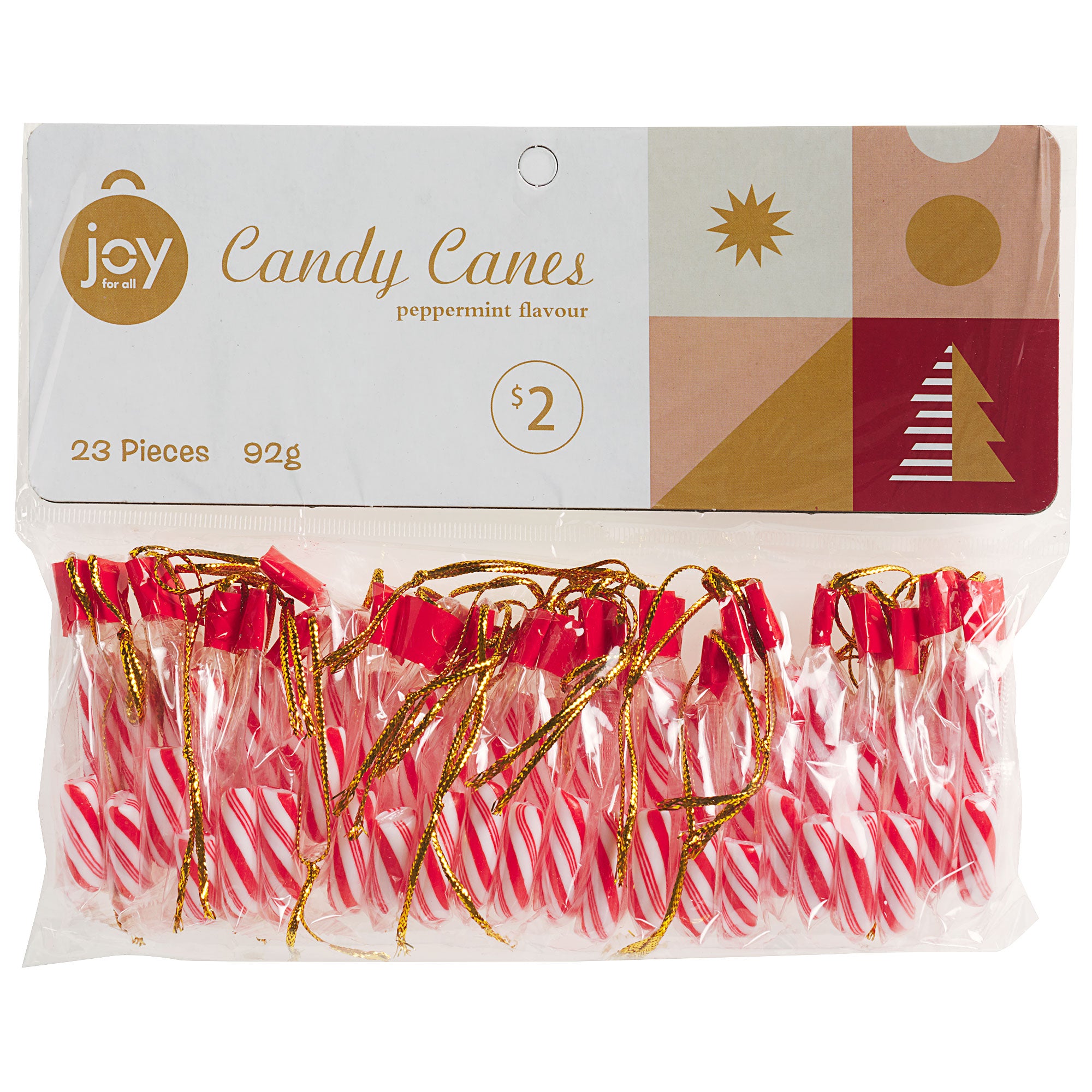 Santa's Treat Candy Cane Mini 92g – The Reject Shop
