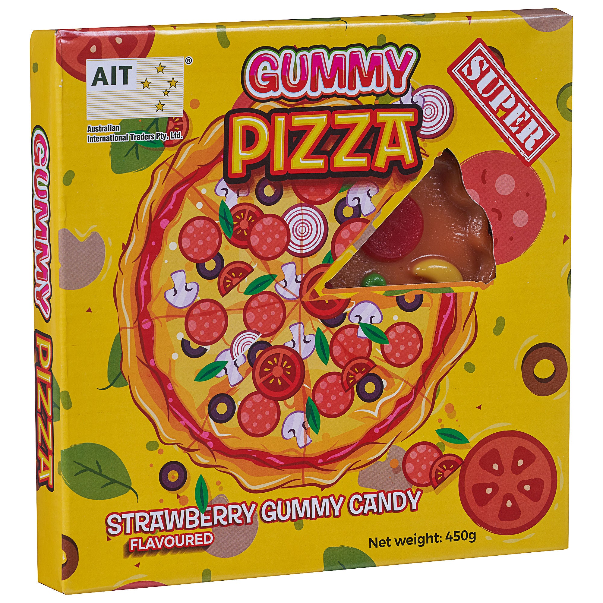 Mega Pizza Gummy 450g – The Reject Shop