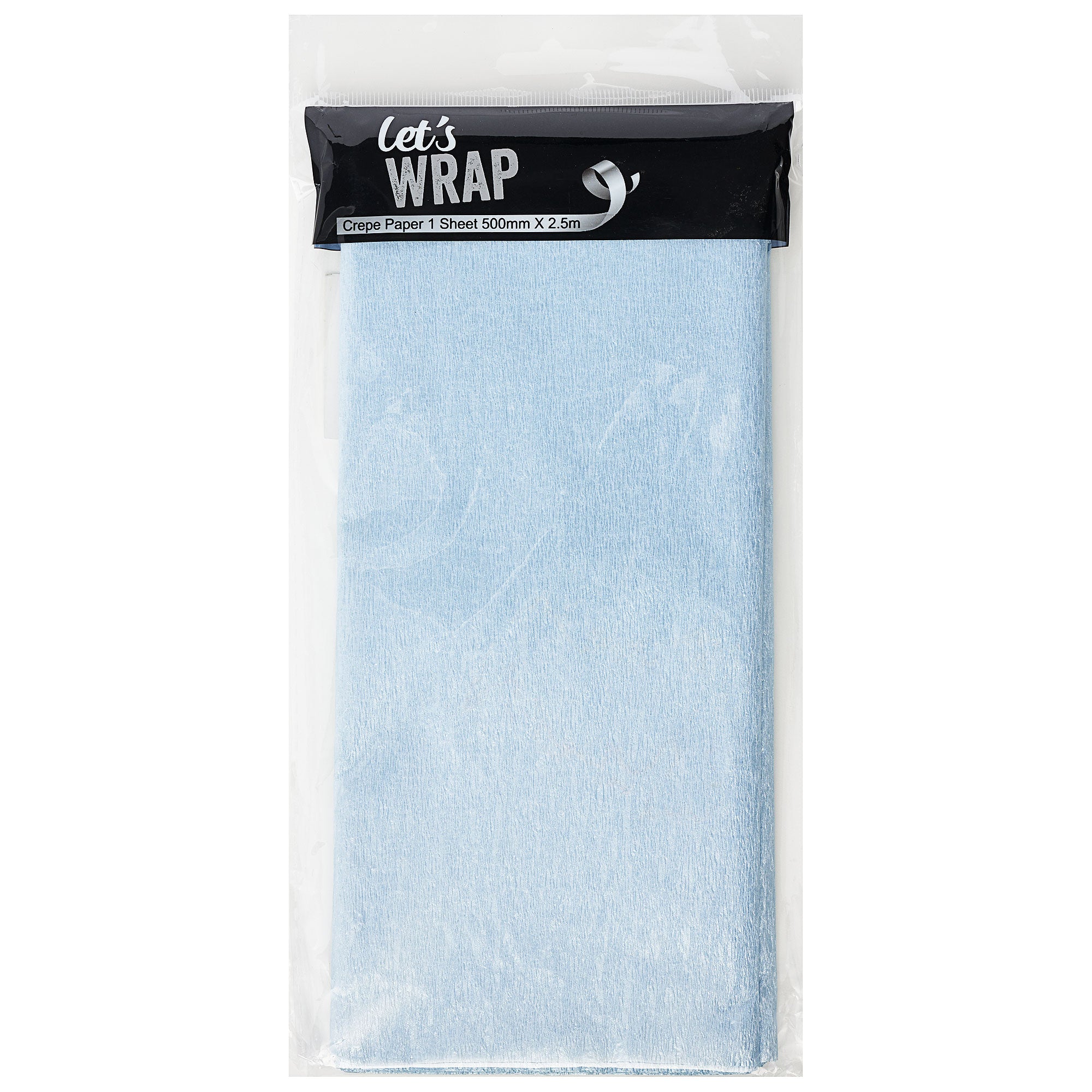 Crepe Paper Pastel Blue 2.5mx50cm – The Reject Shop