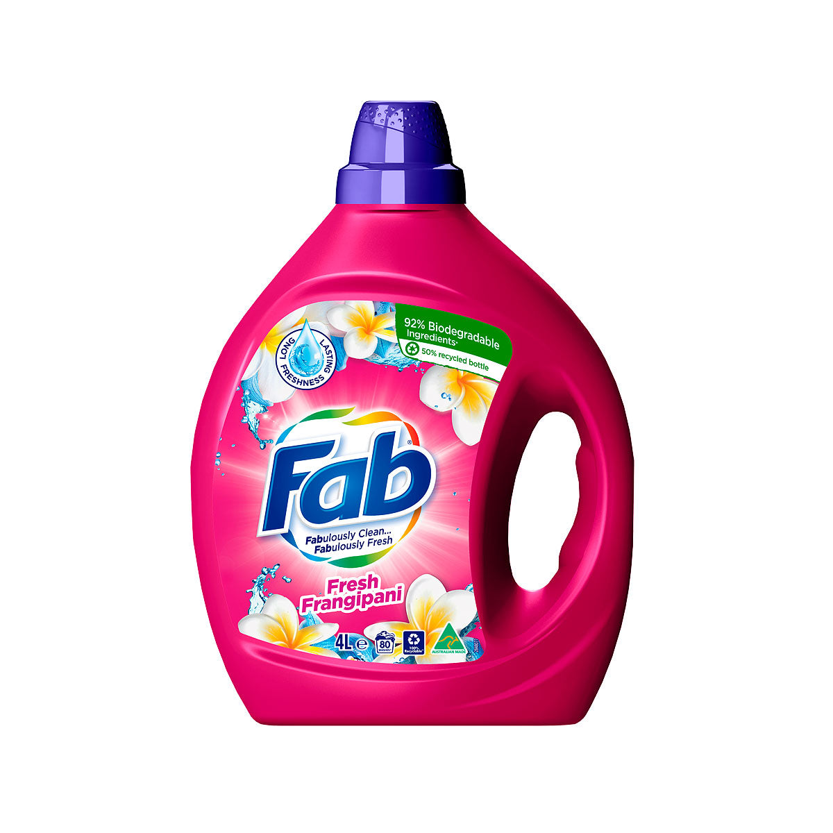 Fab Laundry Liquid Fresh Frangipani 4L – The Reject Shop