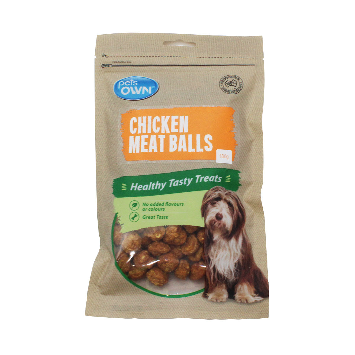 Pets Own Chicken & Meat Balls 180g – The Reject Shop
