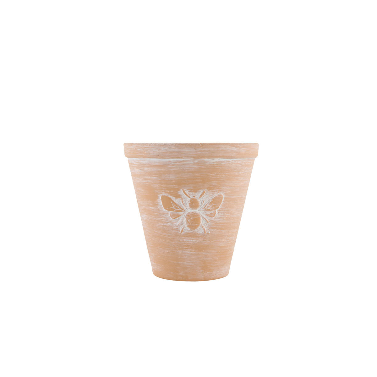 Round Planter With Bee Design Large – The Reject Shop