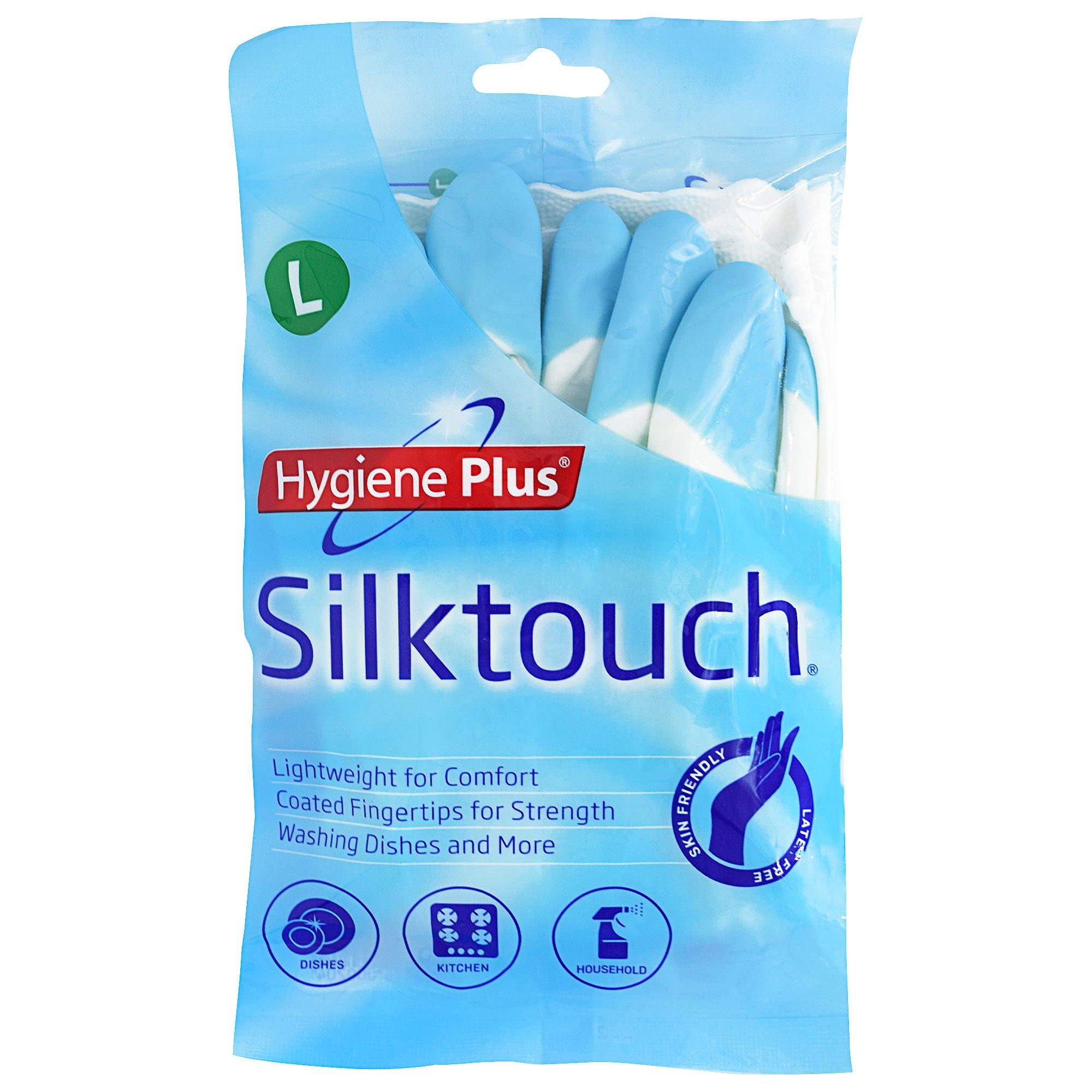 Hygiene Plus Silk Touch Gloves Large 1pk – The Reject Shop