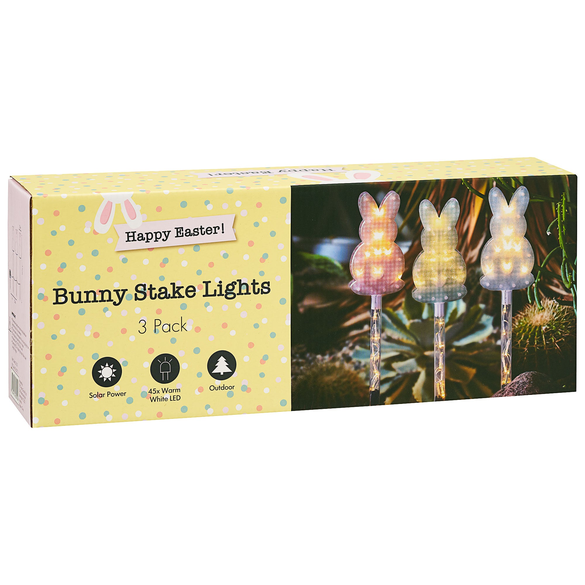 Easter Bunny/Egg Solar Light 3pk – The Reject Shop