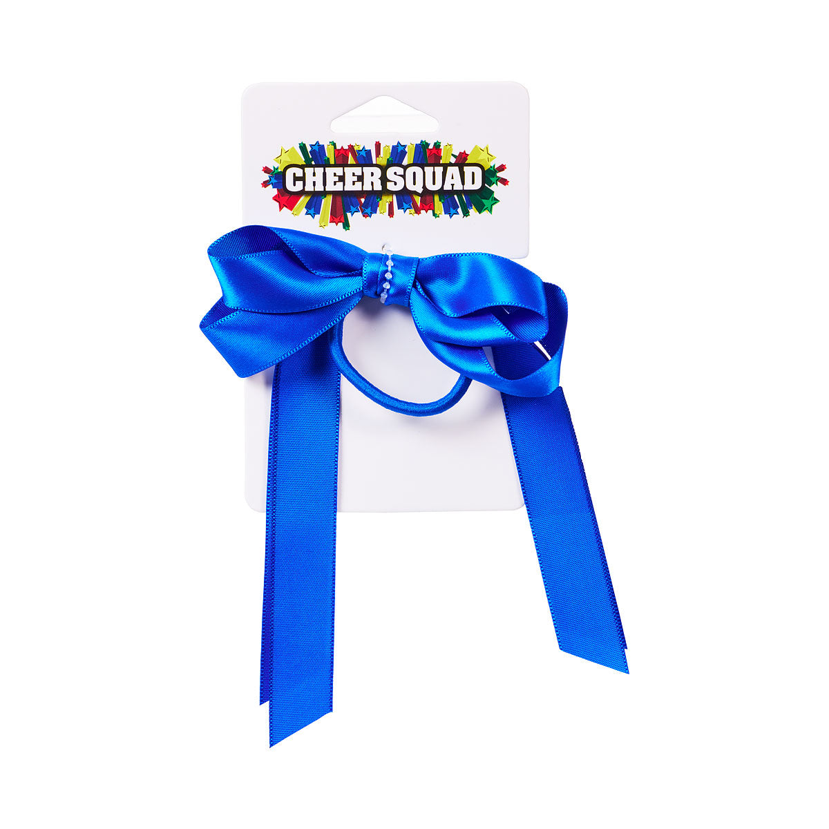 Sports Carnival Double Bow Hair Ring Blue – The Reject Shop