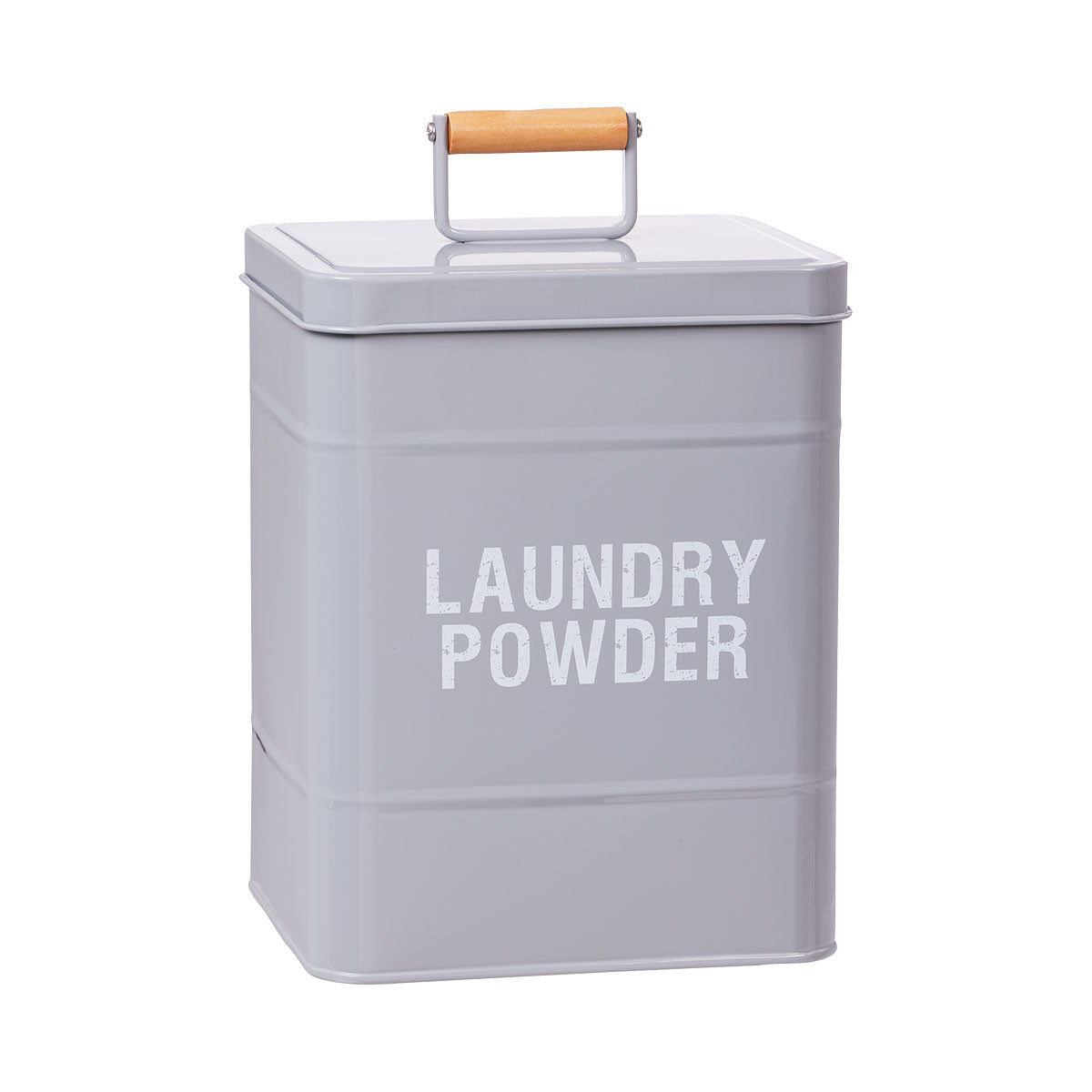 Storage Tin Powder Grey – The Reject Shop