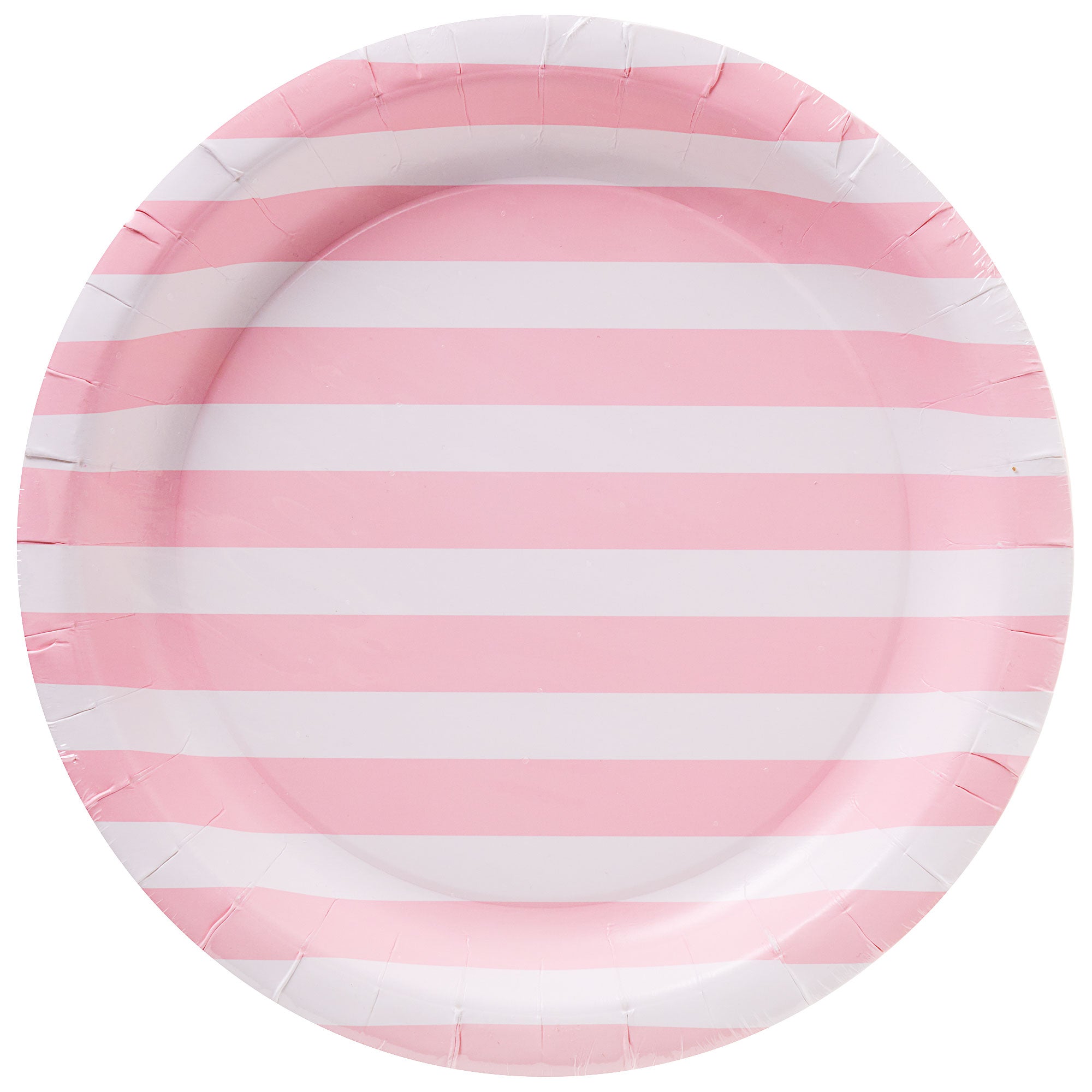 Pink Stripe Plate 23cm 16pk – The Reject Shop