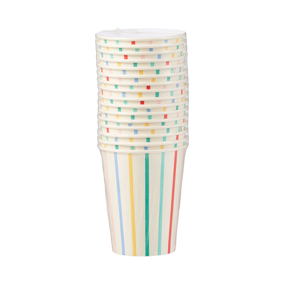 Carnival Stripe Cup 250mL 16pk – The Reject Shop