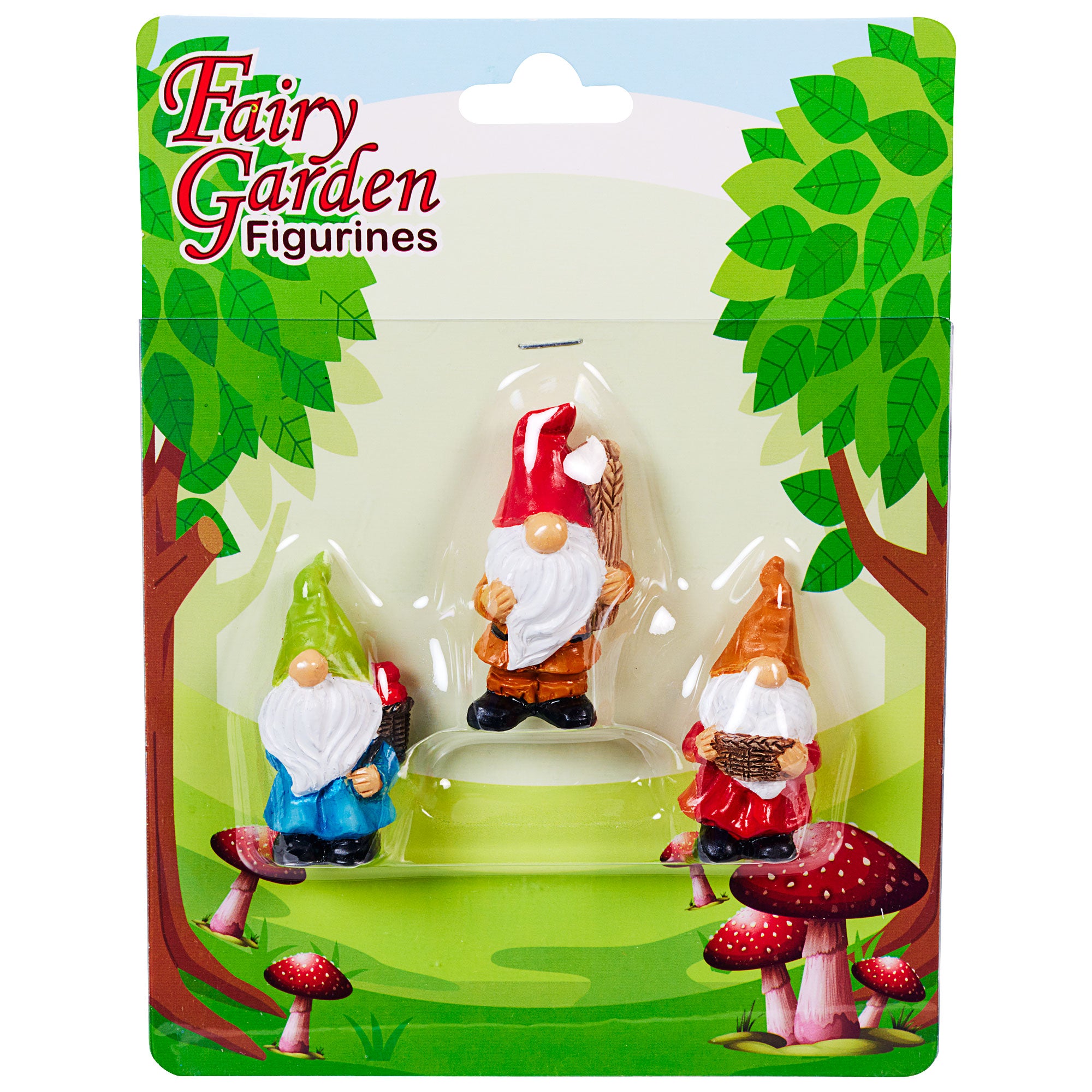 Fairy Garden Miniature Figurine Gnome Assorted – The Reject Shop