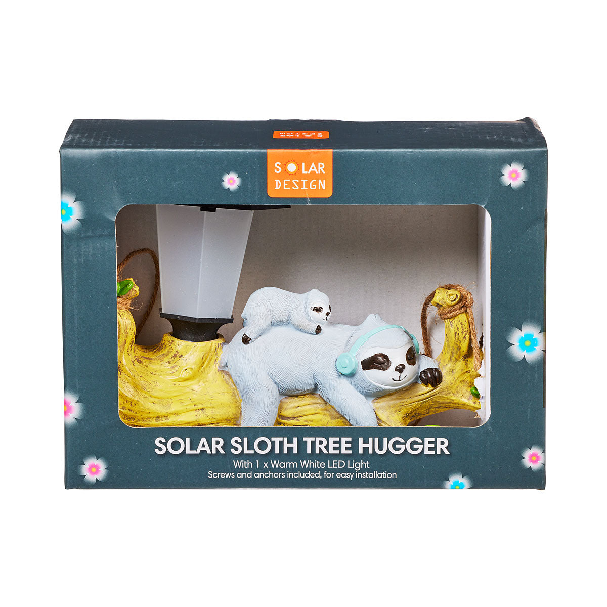 Solar Tree-Hugger Sloth – The Reject Shop