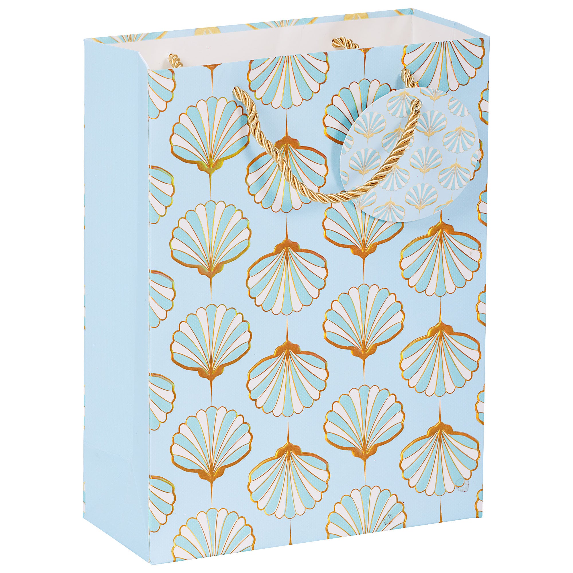 Gift Bag Blue Fan Medium – The Reject Shop