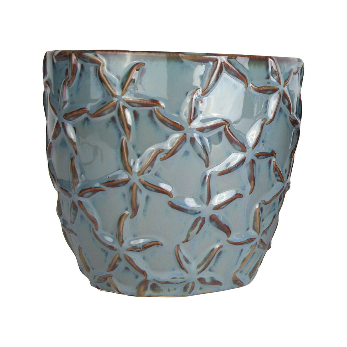 Stoneware Starfish Pot Large Assorted – The Reject Shop