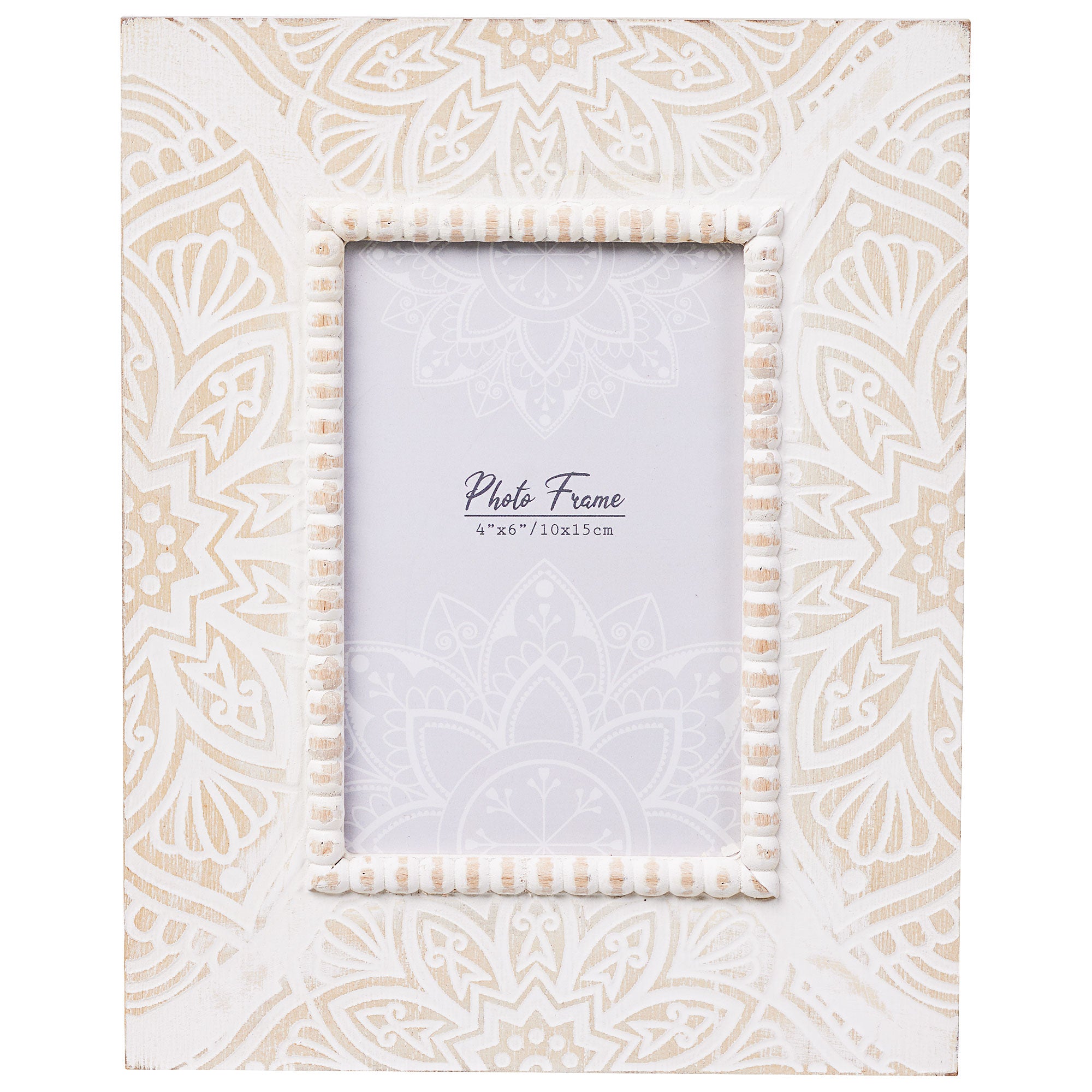 Mandala Photo Frame 4x6" – The Reject Shop