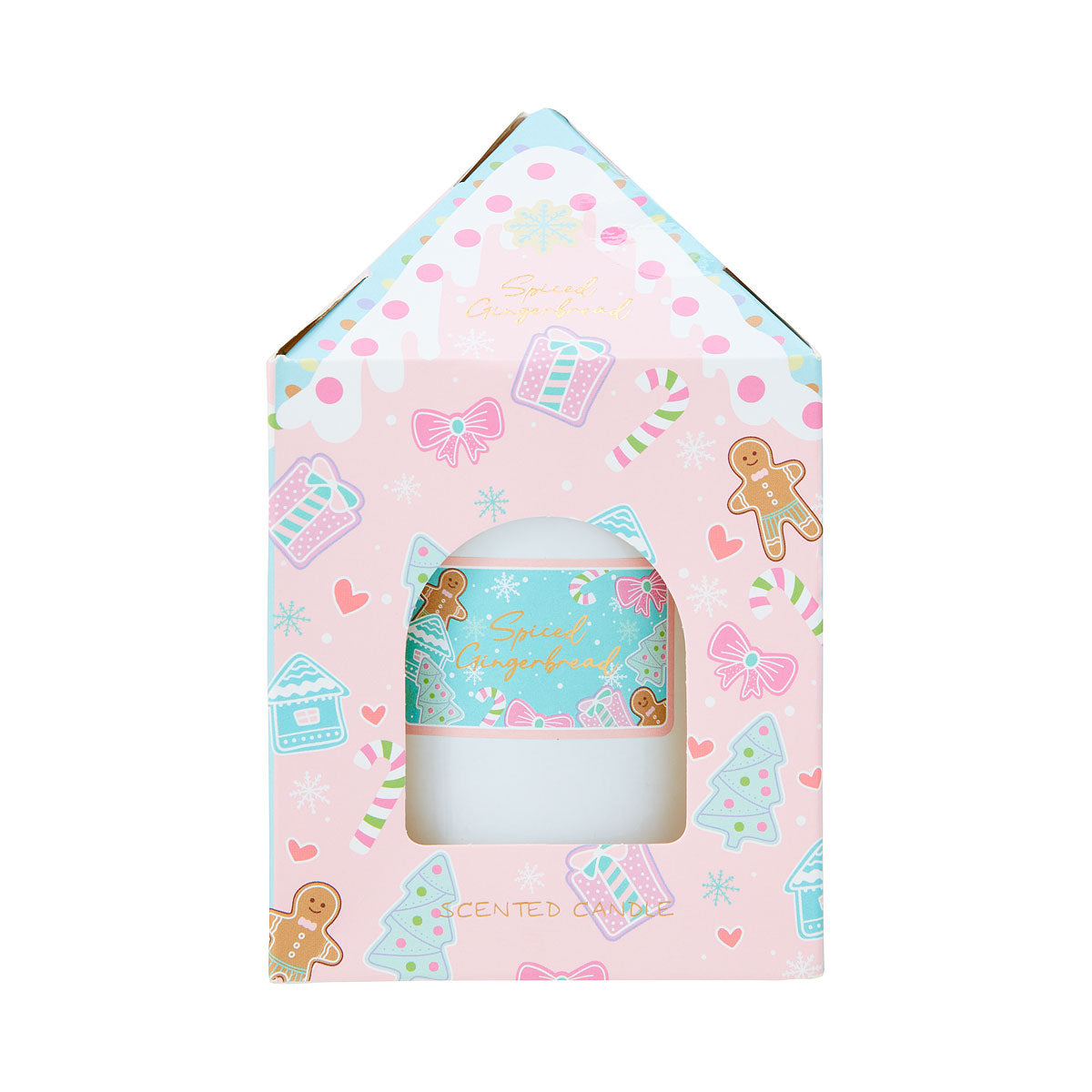 Christmas Gingerbread Box Glass Candle – The Reject Shop