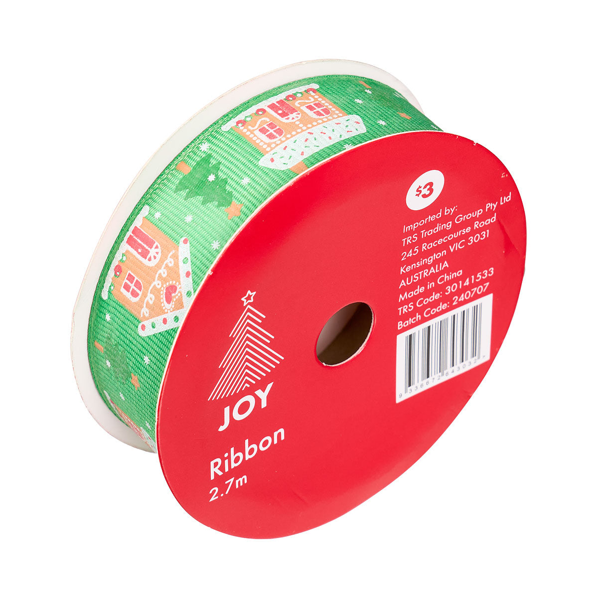 Christmas Ribbon Roll Traditional Mix 2.7M – The Reject Shop