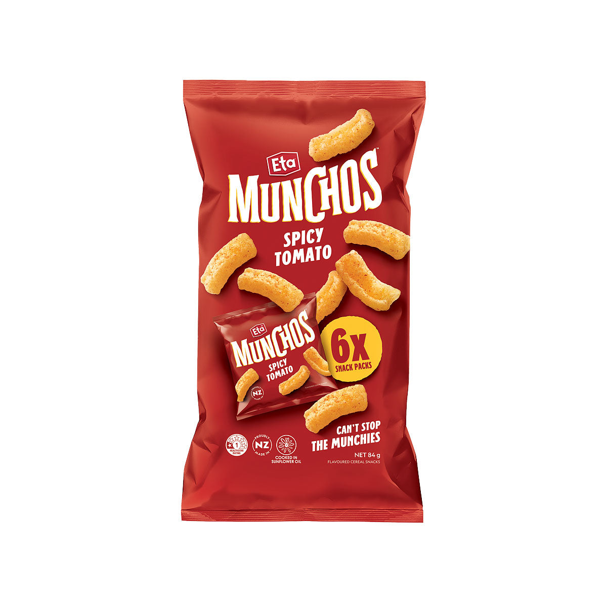 ETA Munchos Multi Spicy Tomato 84g 6pk – The Reject Shop