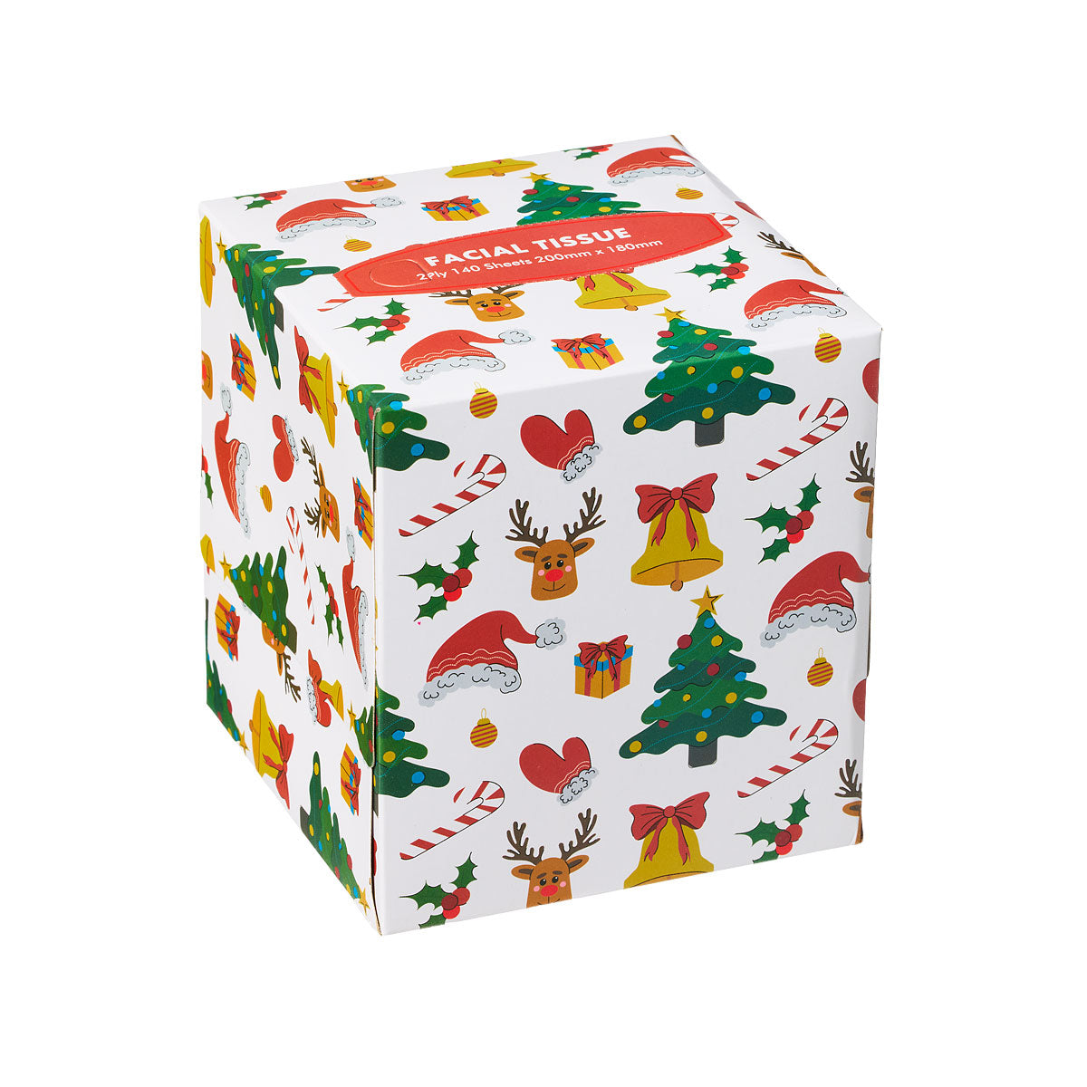 Tissue Cube 2ply 140pk – The Reject Shop