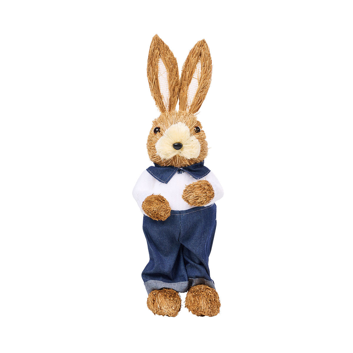 Easter Straw Bunny In Denim Assorted – The Reject Shop