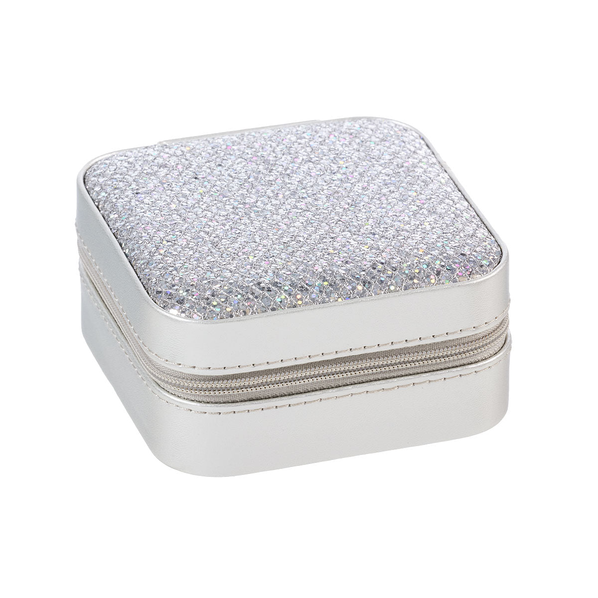 Sparkle Jewellery Box Zip Silver/Gold – The Reject Shop