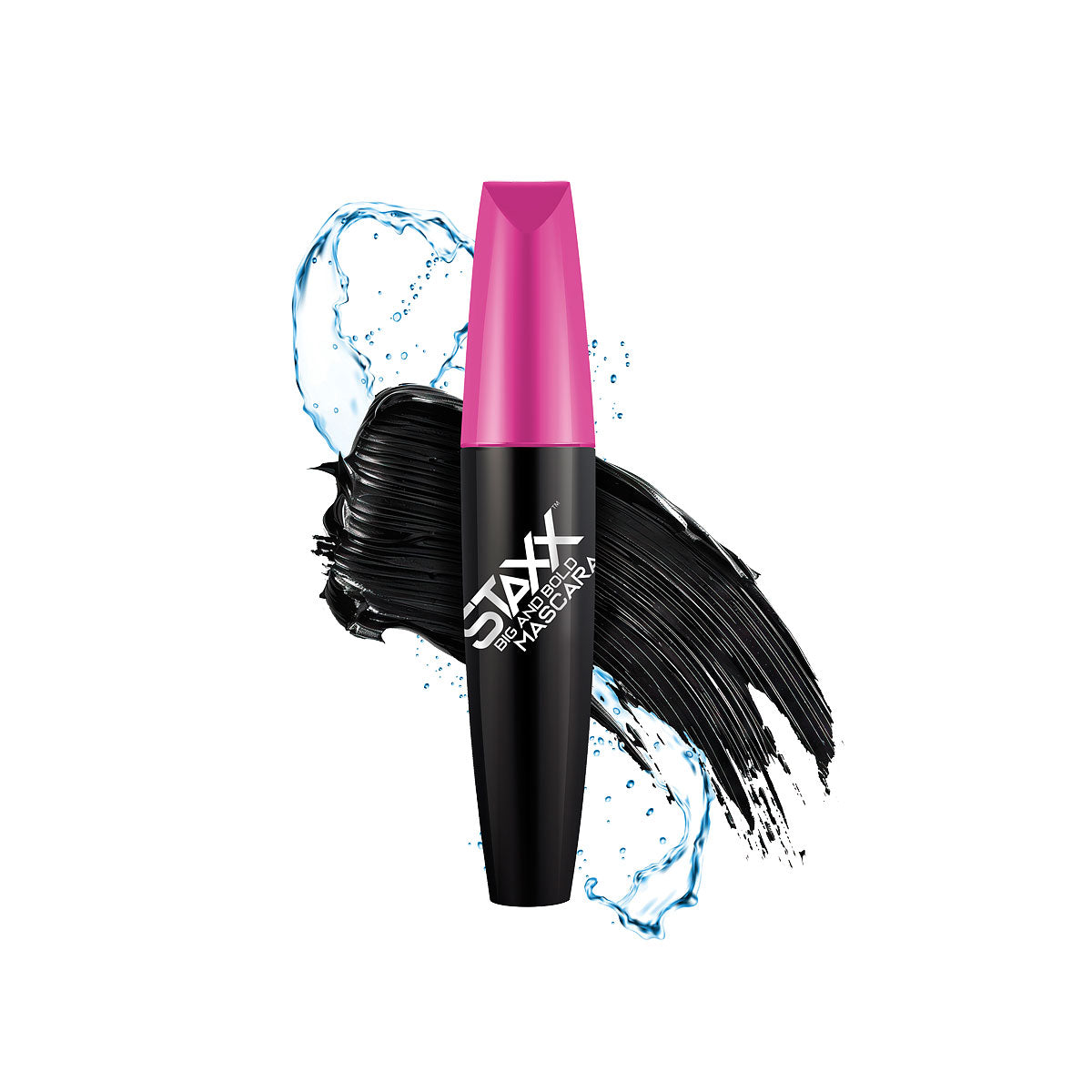 STAXX Big And Bold Mascara Black Waterproof – The Reject Shop