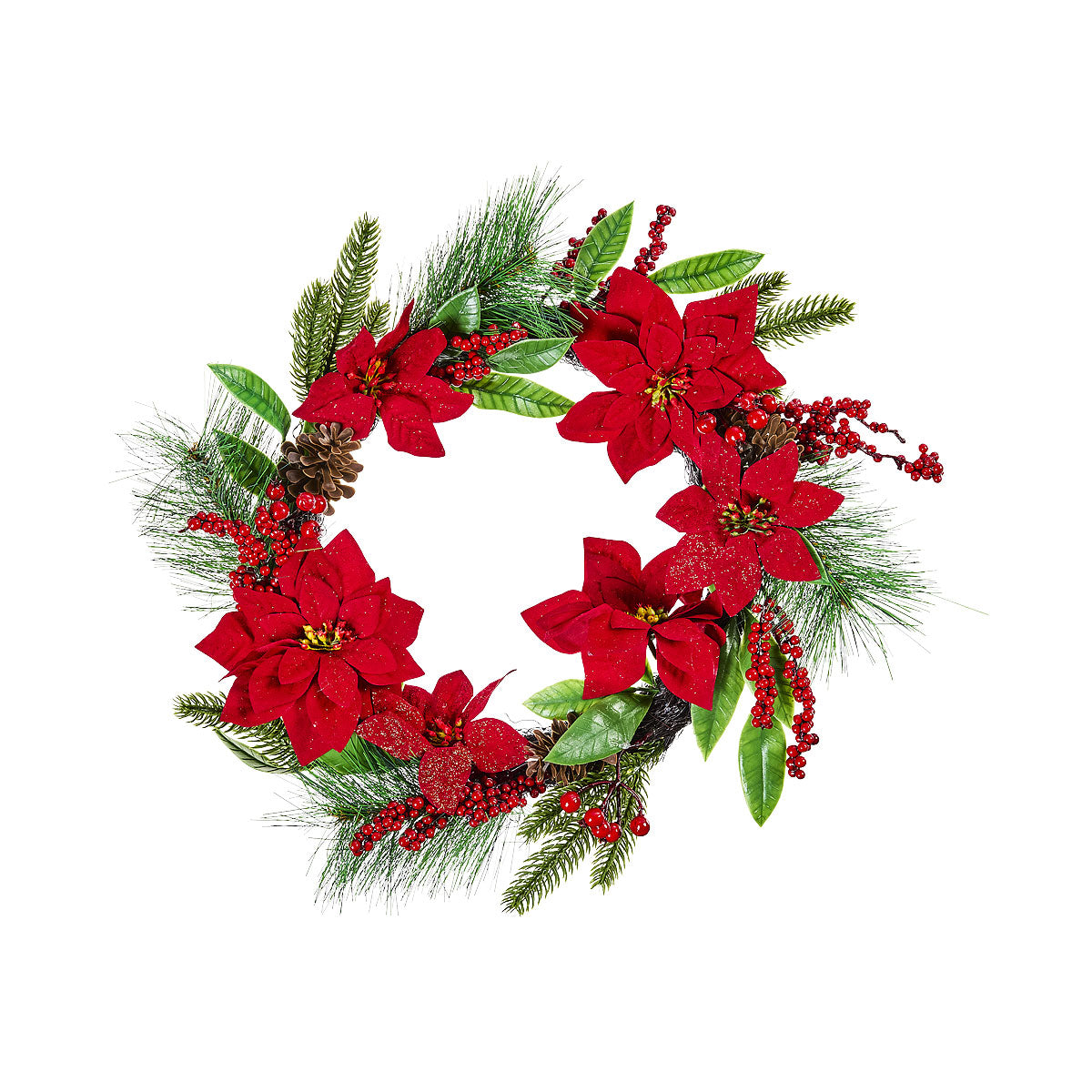 Christmas Traditional Wreath – The Reject Shop