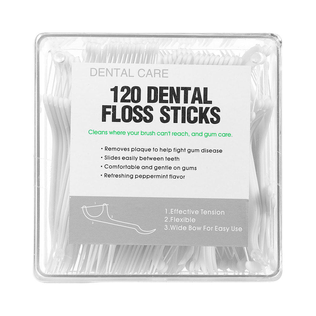 Dental Floss Sticks 120pk | The Reject Shop
