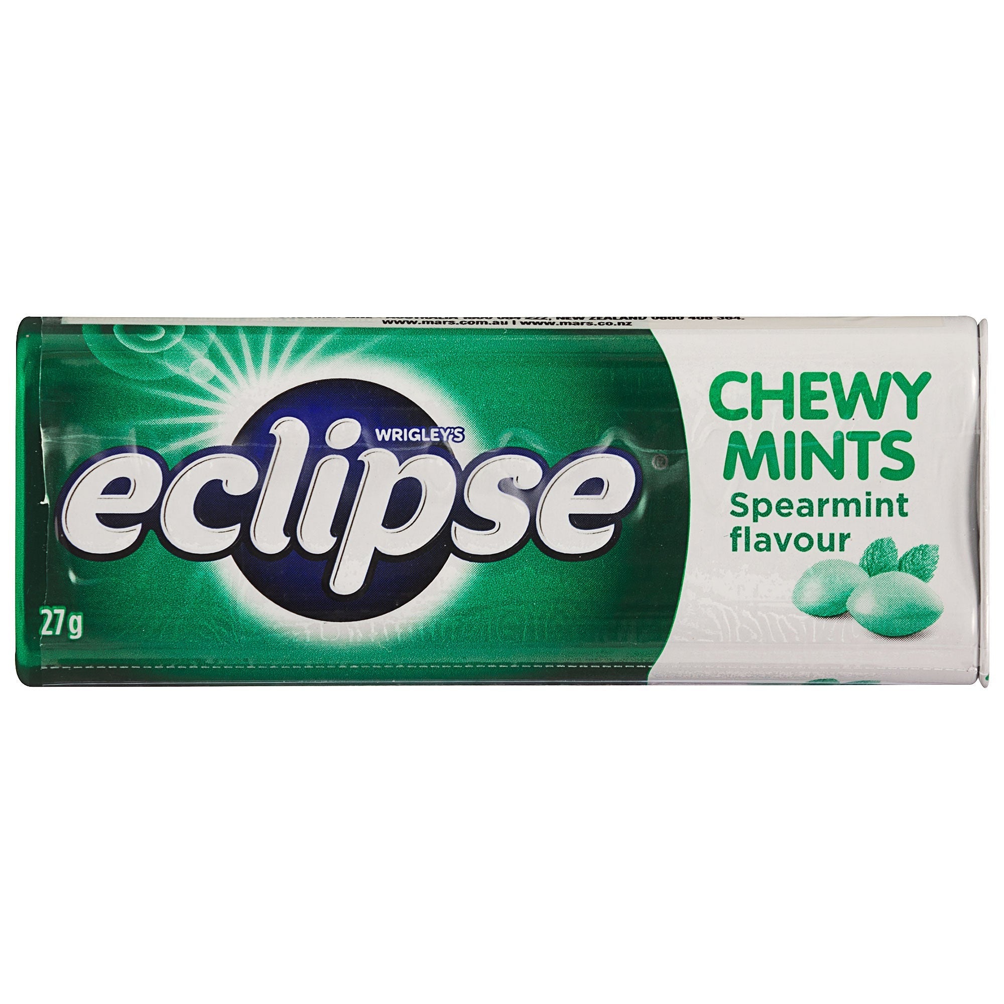 Eclipse Chewy Mints Spearmint 27pk | The Reject Shop