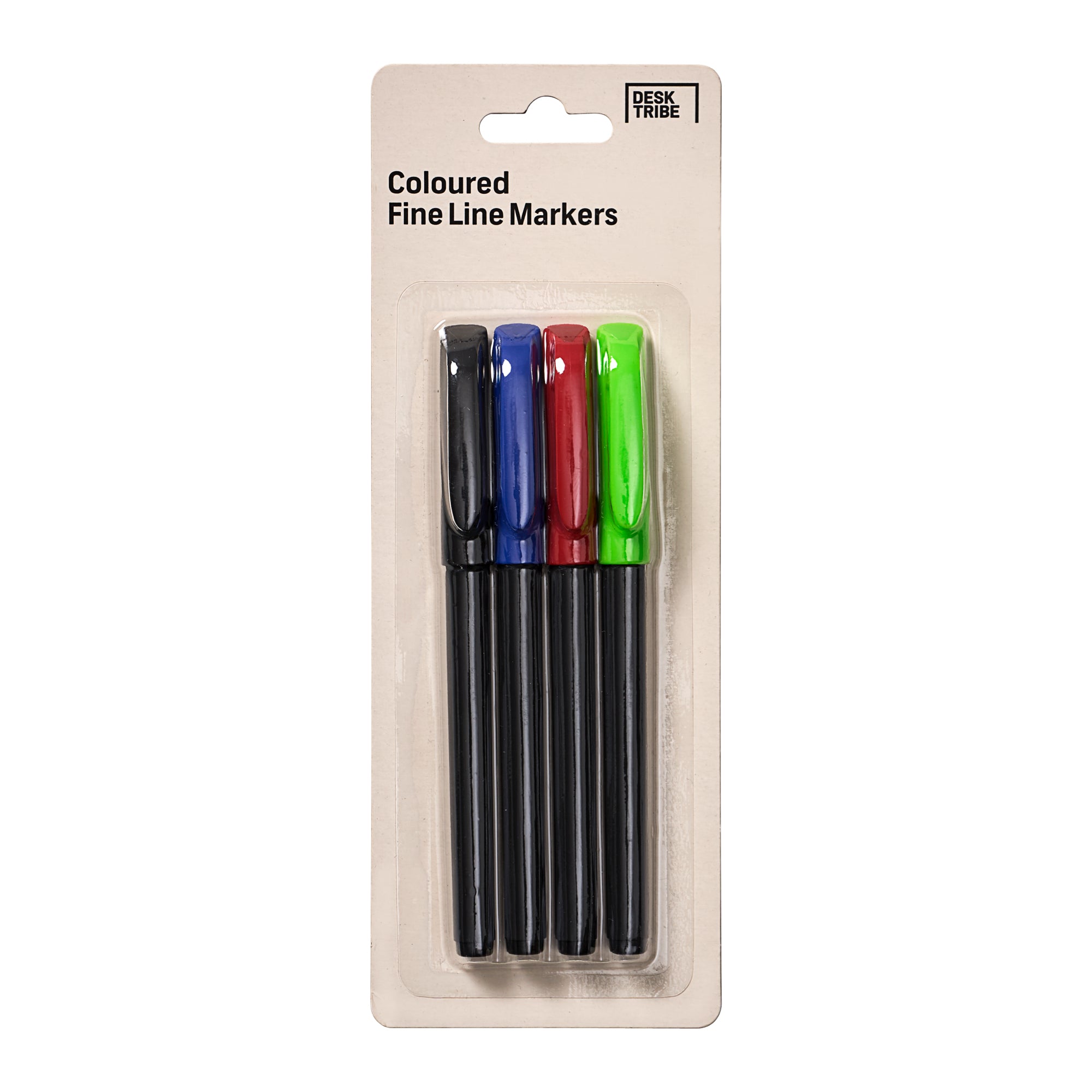 Desk Tribe Fine Line Marker Assortment 4pk – The Reject Shop