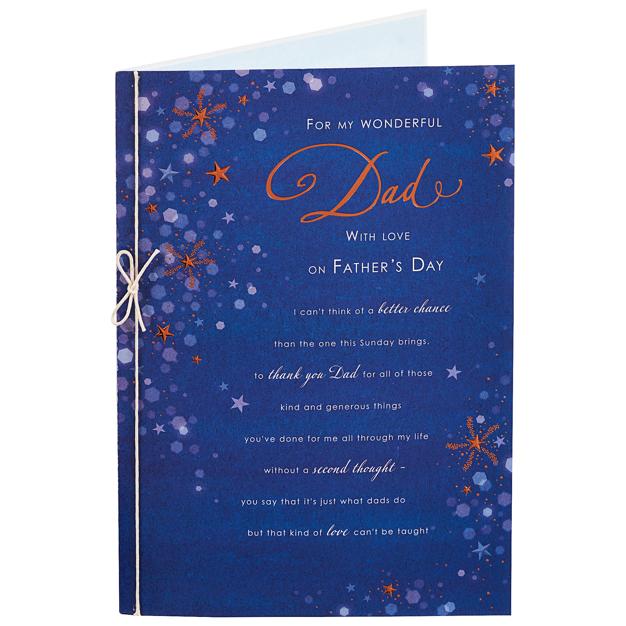 My Wonderful Dad Father's Day Card – The Reject Shop