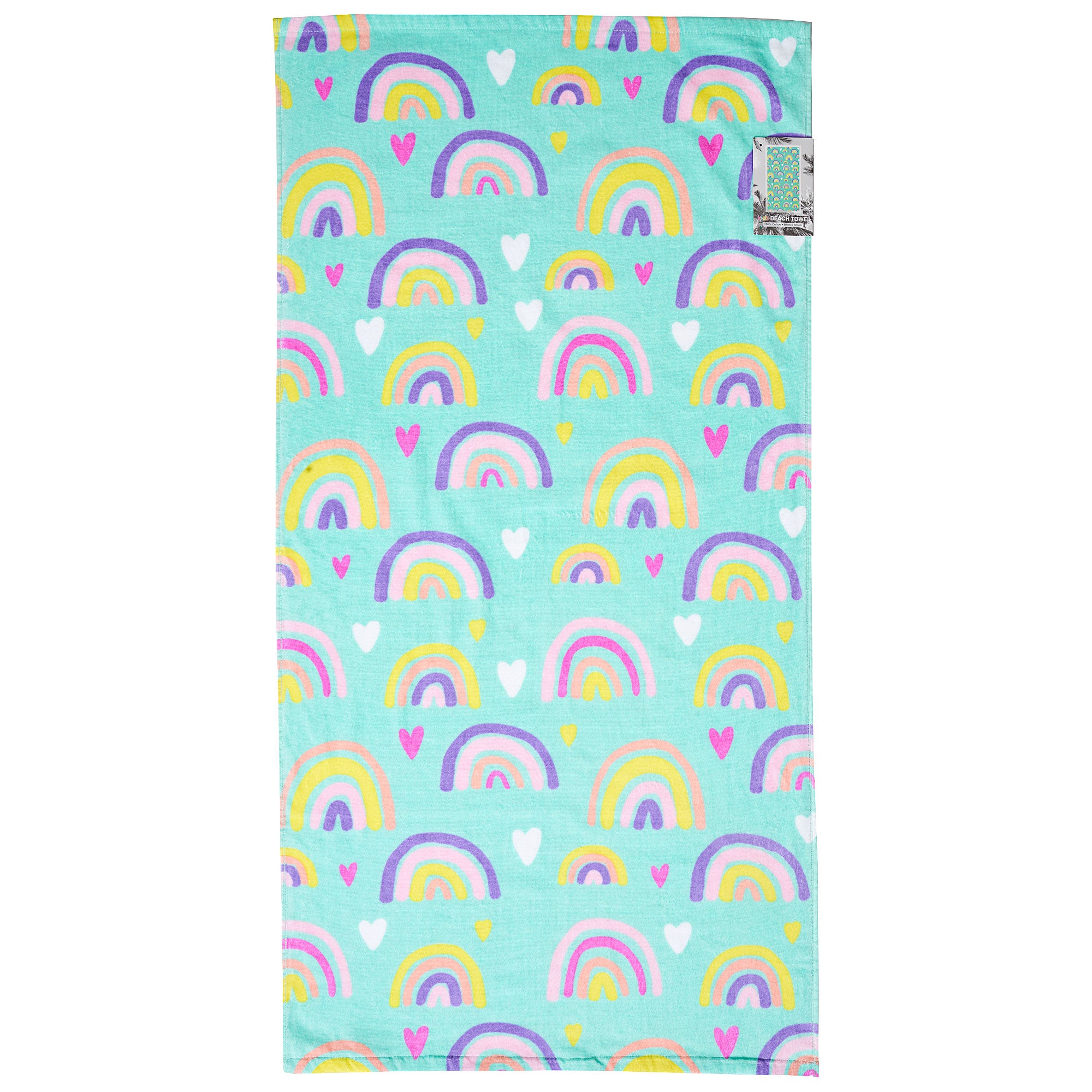 Kids Beach Towel Rainbow – The Reject Shop