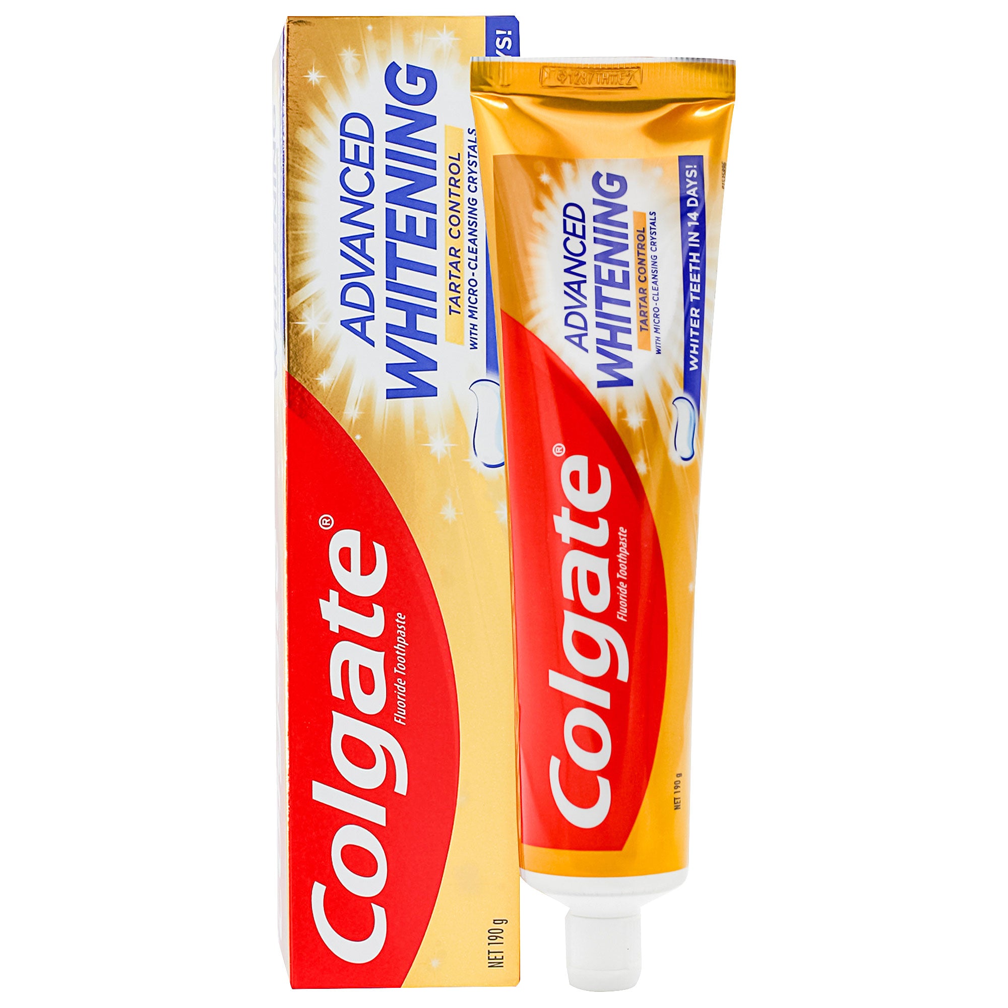 Colgate Tooth Paste White Tartar Control 190g – The Reject Shop