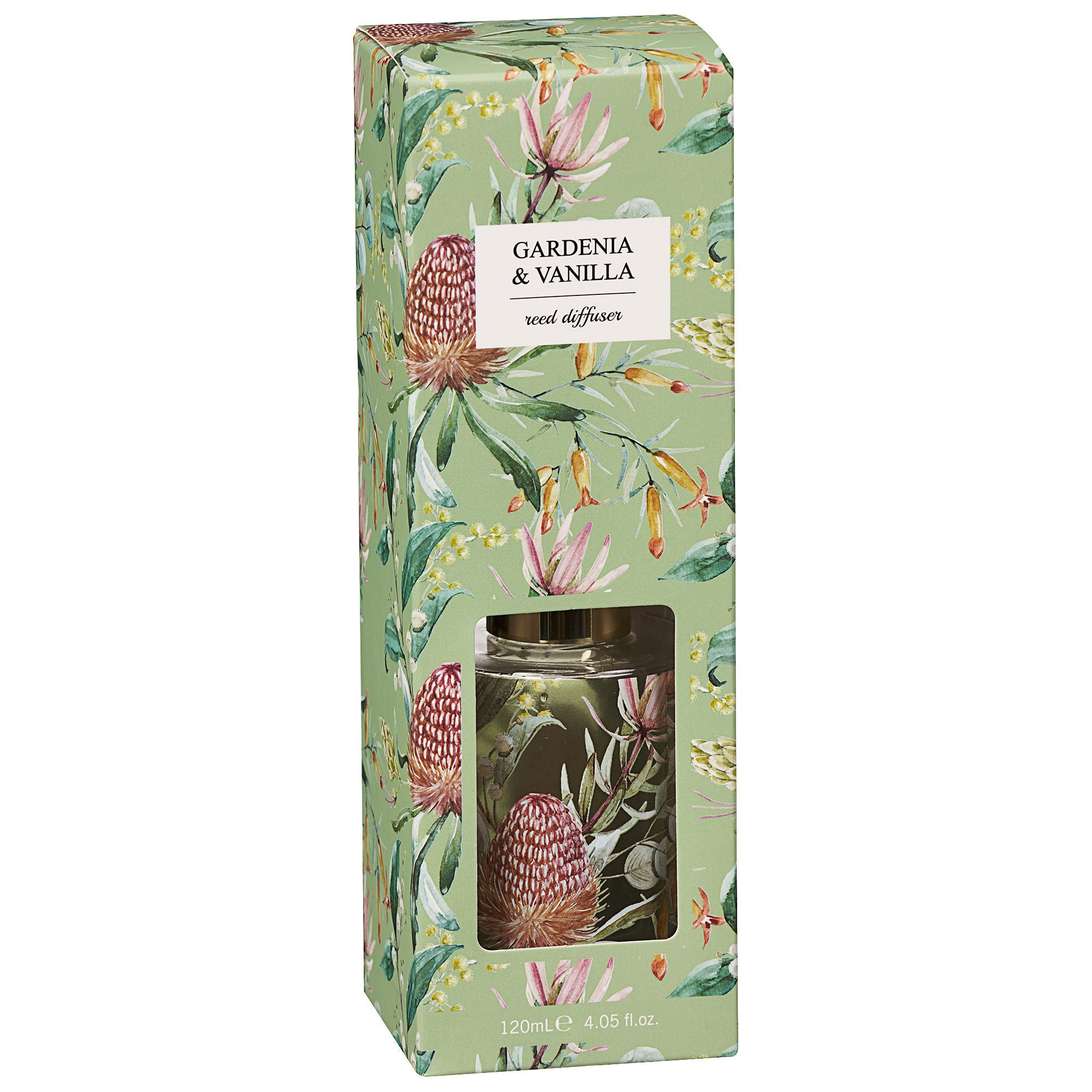 Floral Print Reed Diffuser Green 120mL – The Reject Shop