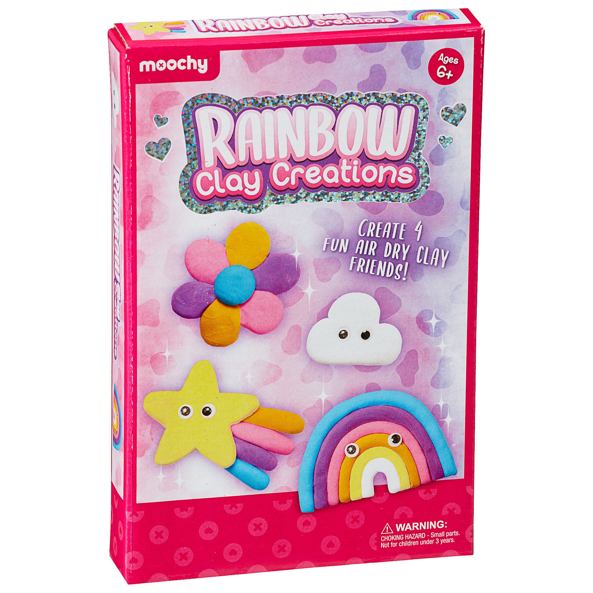 Moochy Rainbow Plasticine Pals – The Reject Shop