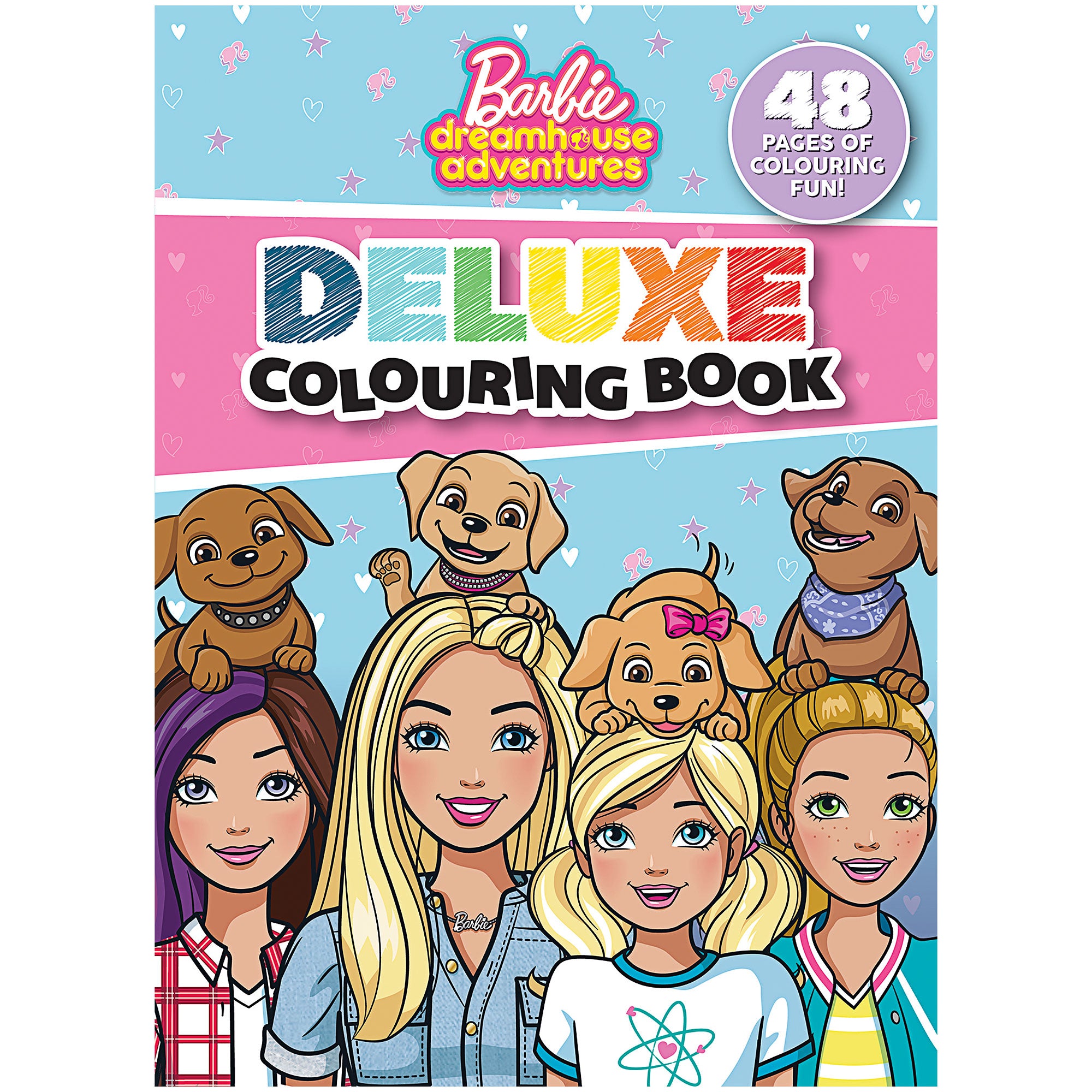Deluxe Colouring Book Barbie – The Reject Shop