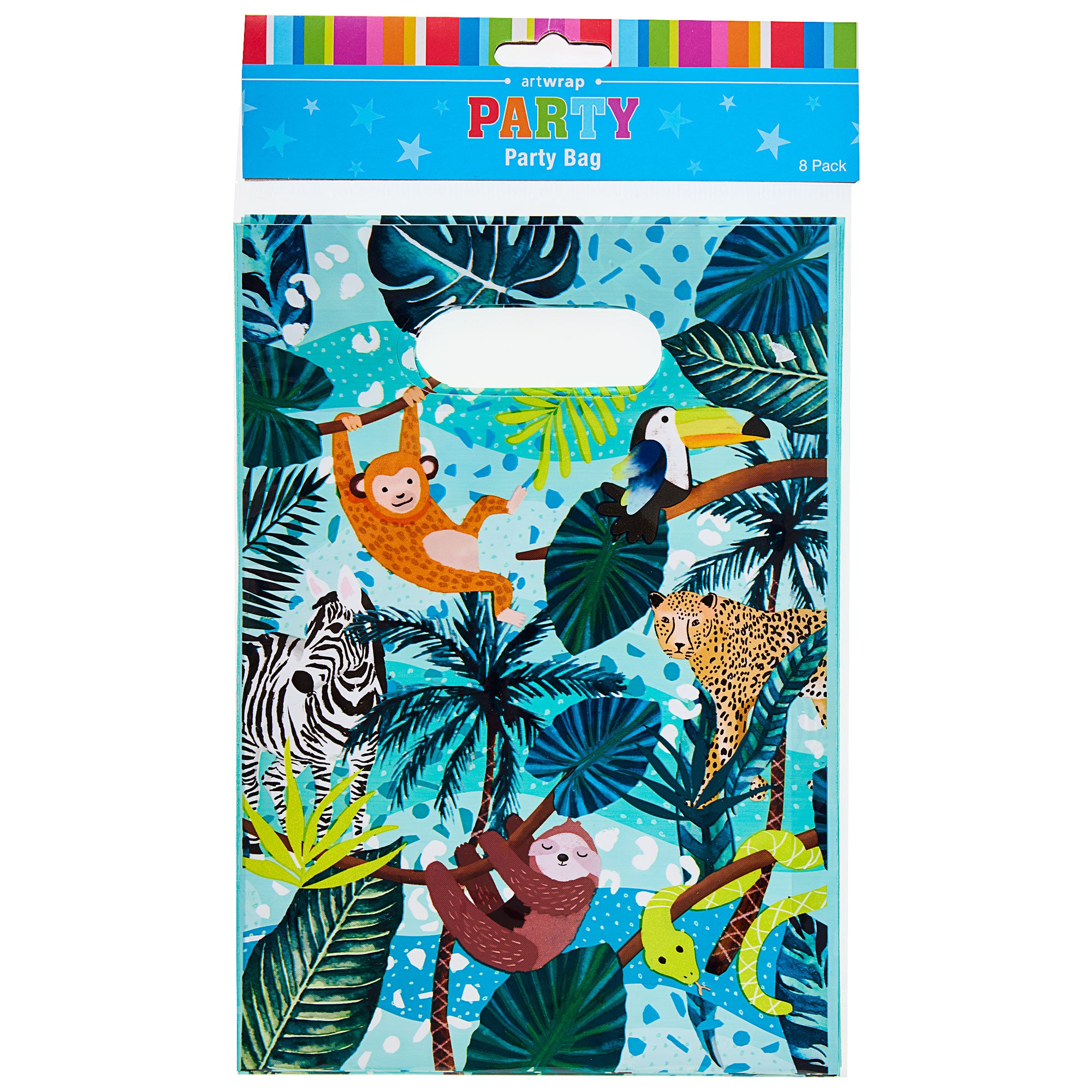Party Bags Jungle 8pk – The Reject Shop