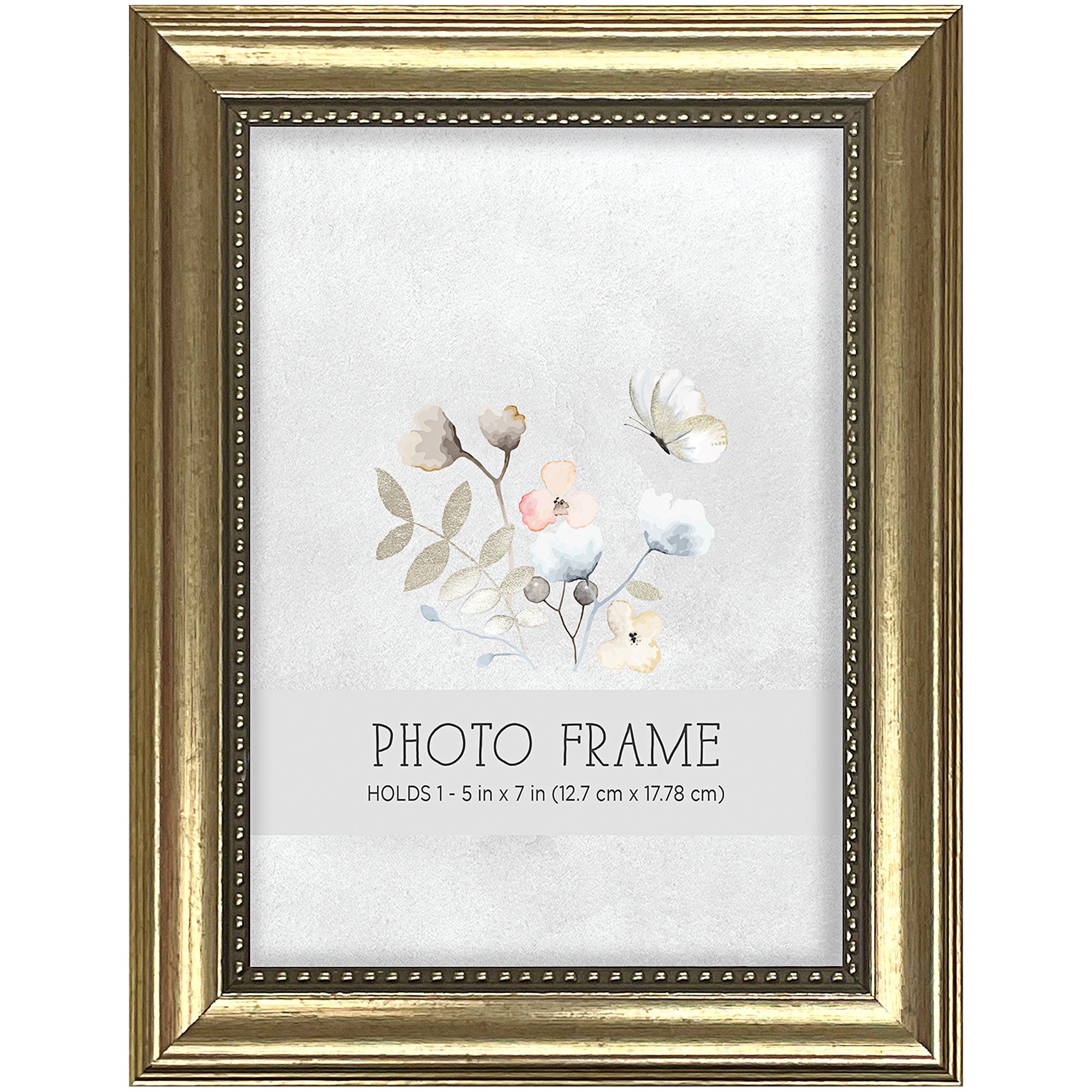 Metallic Look Photo Frame Gold/Silver 5x7" – The Reject Shop