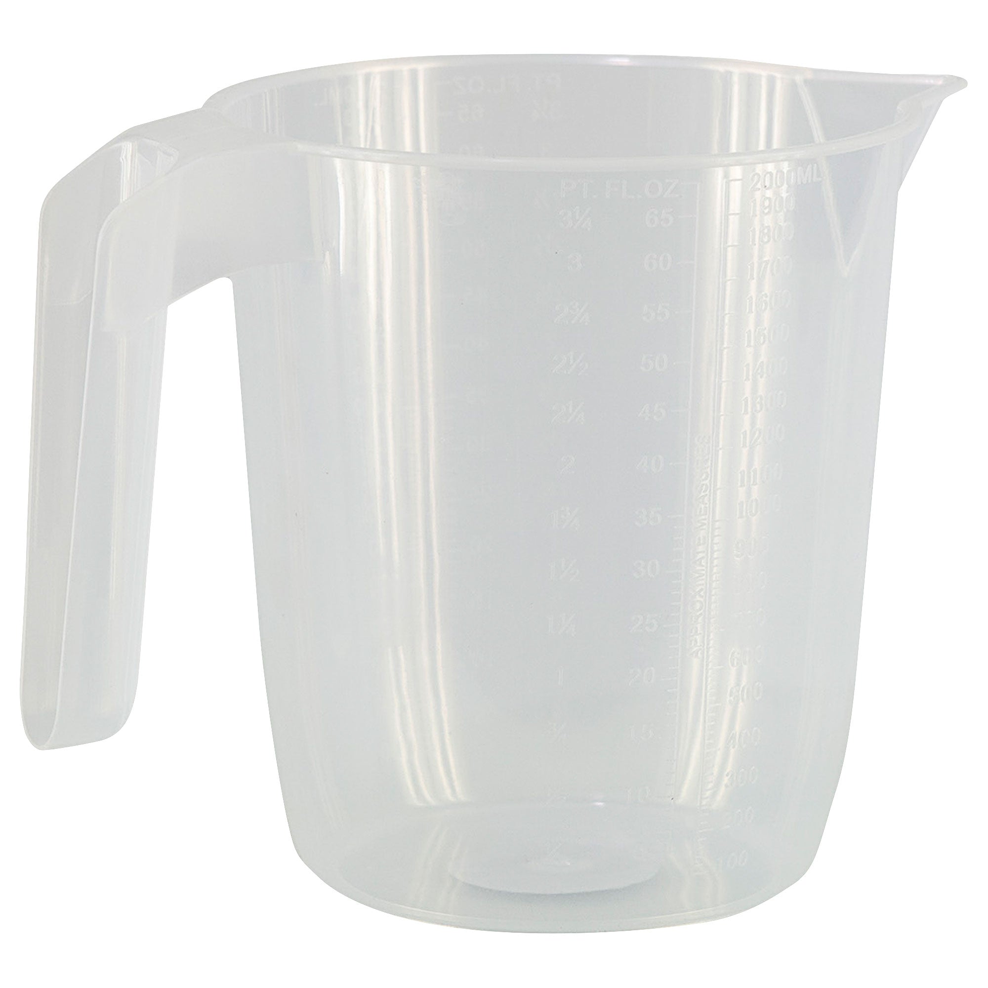 Measuring Plastic Jug 2000mL – The Reject Shop
