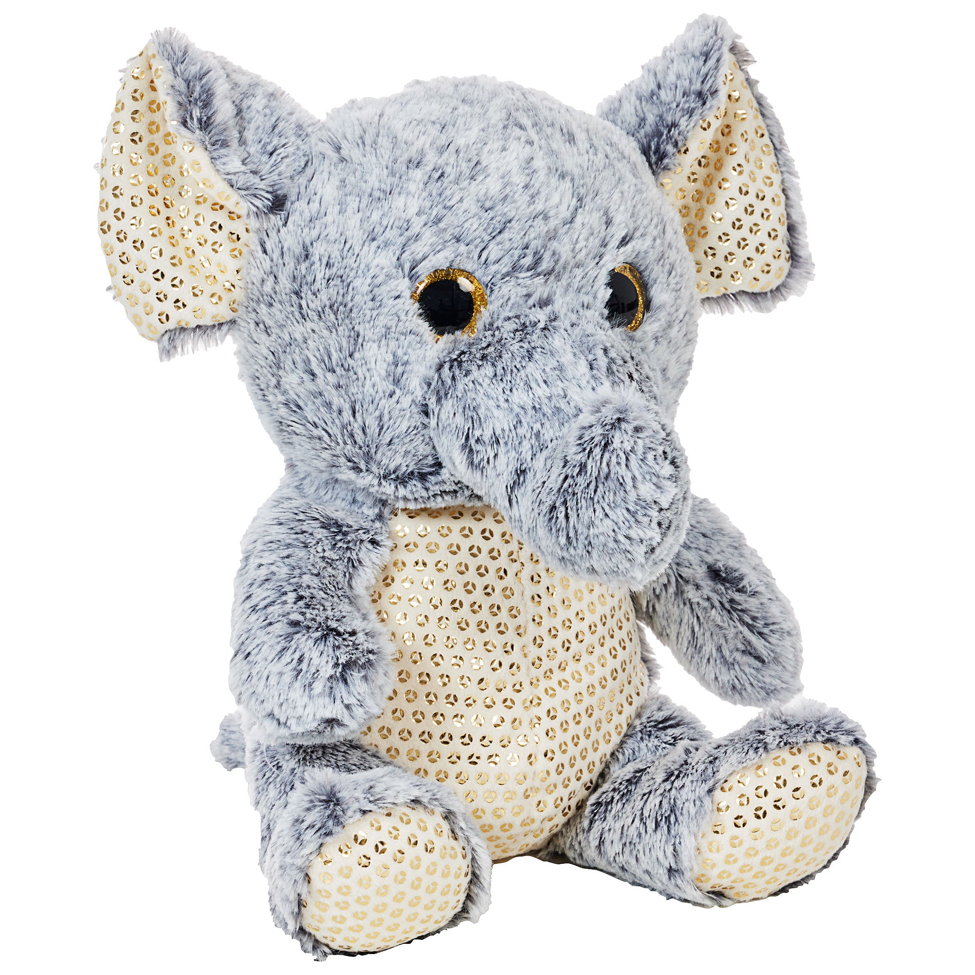 Plush Sitting Animal Glitter 25cm | The Reject Shop