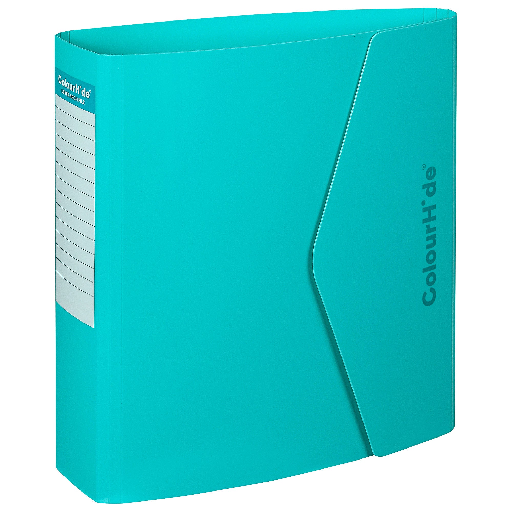 A4 Lever Arch Folder Aqua – The Reject Shop