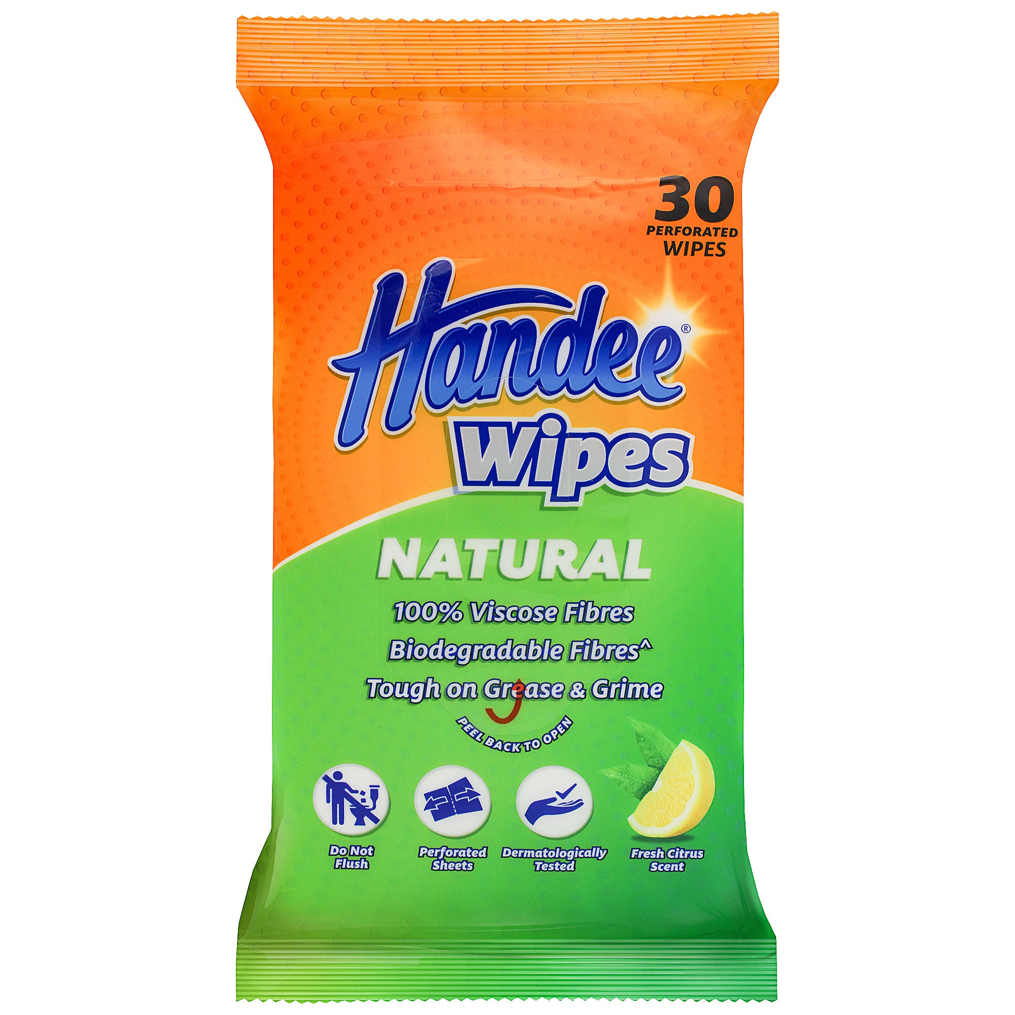 Handee Multipurpose Wipes Natural 30pk – The Reject Shop