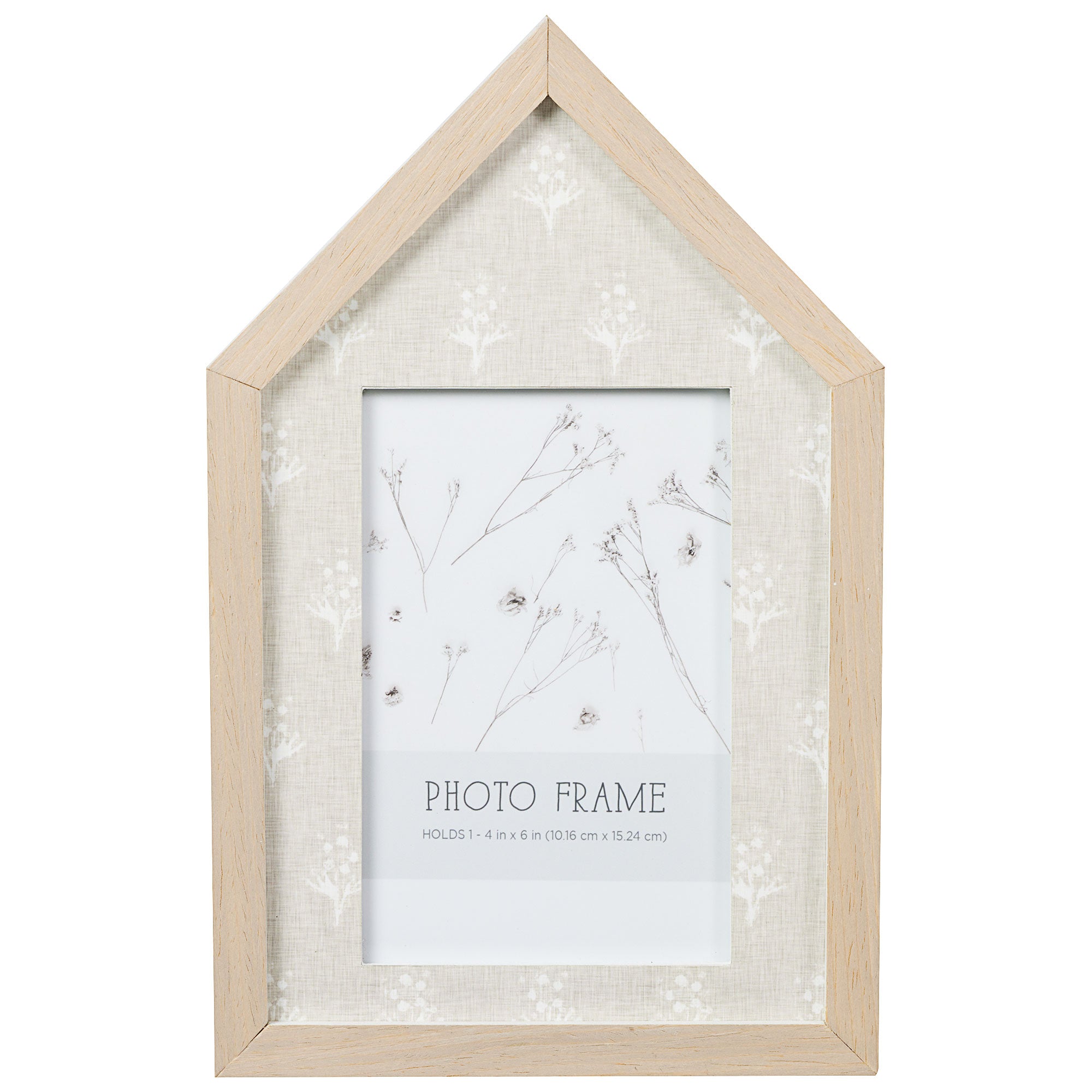House Shape Photo Frame 4X6" – The Reject Shop
