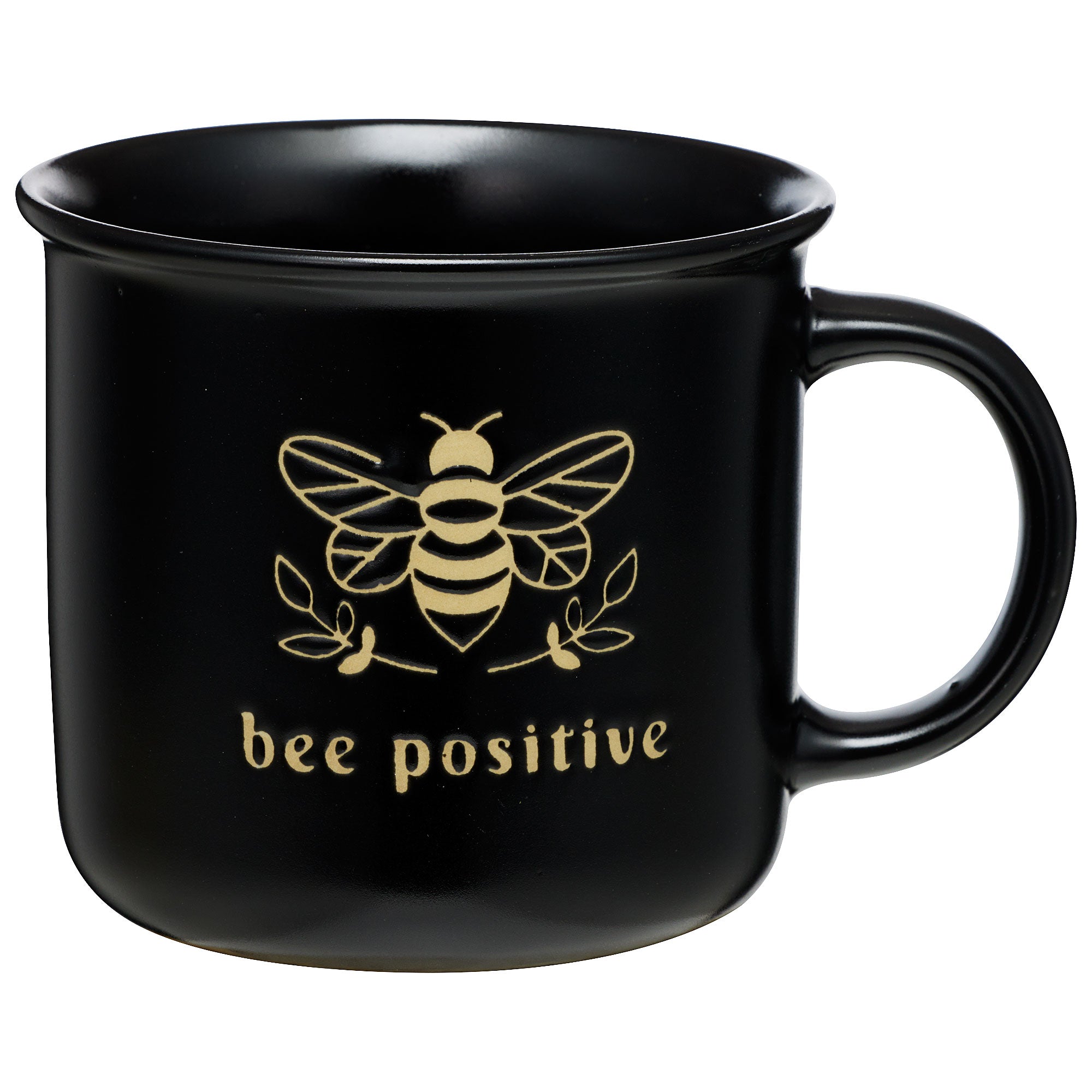 Bee Positive Mug 340mL – The Reject Shop