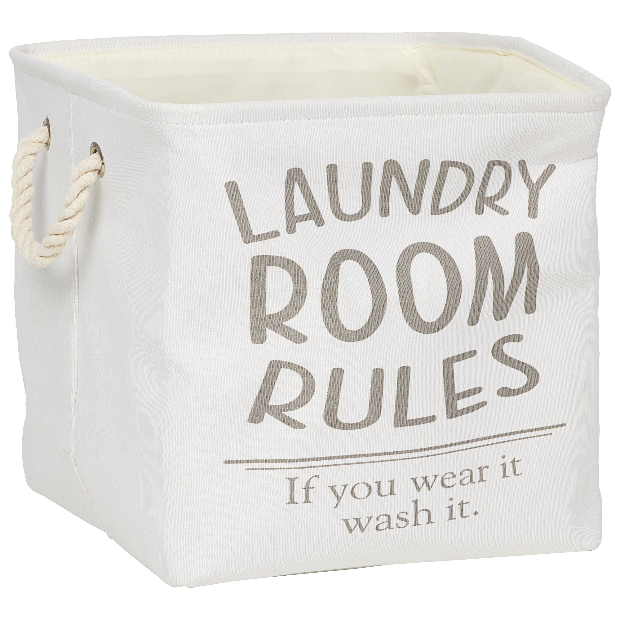 Laundry Day Square Storage with Handle 32cm – The Reject Shop