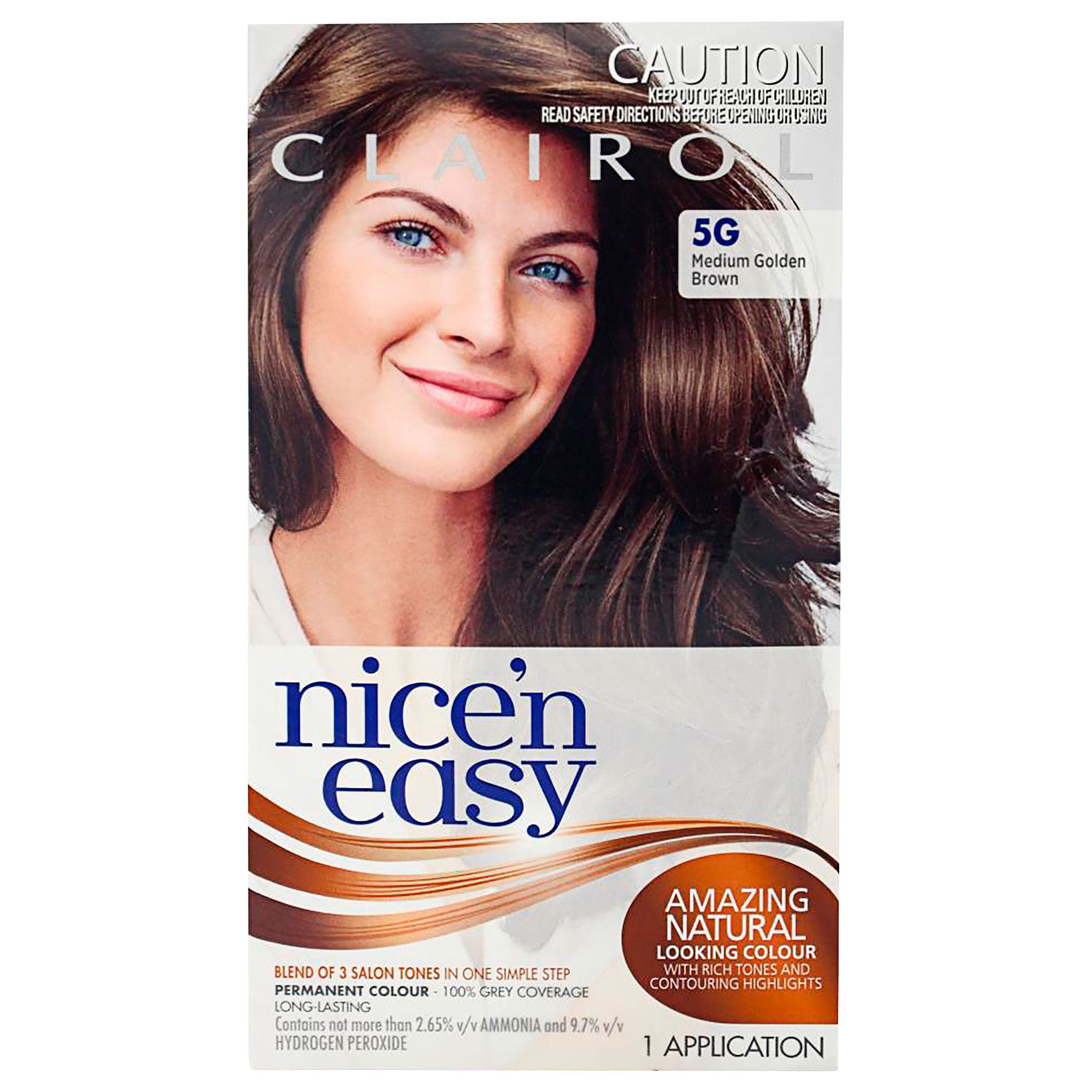 Clairol Nice 'N' Easy 5G Natural Medium Golden Brown – The Reject Shop