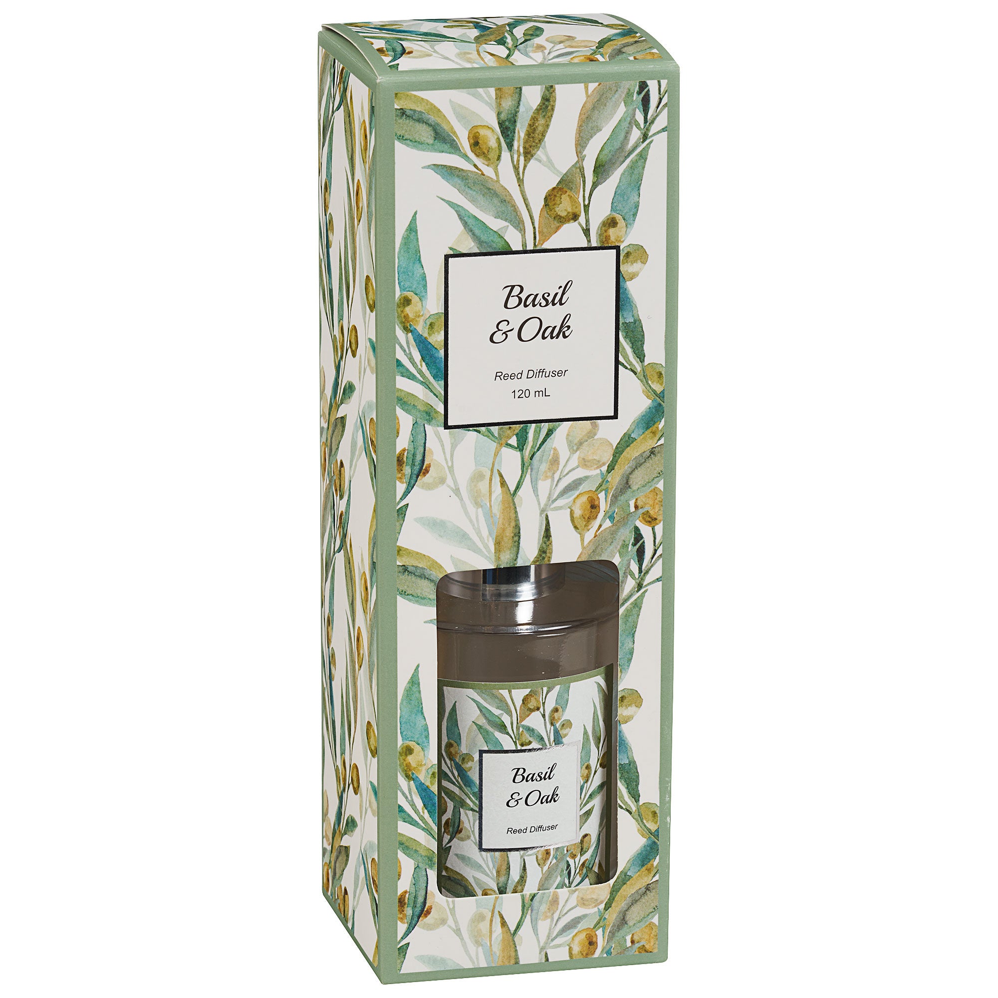 Glass Reed Diffuser Olive 120mL – The Reject Shop