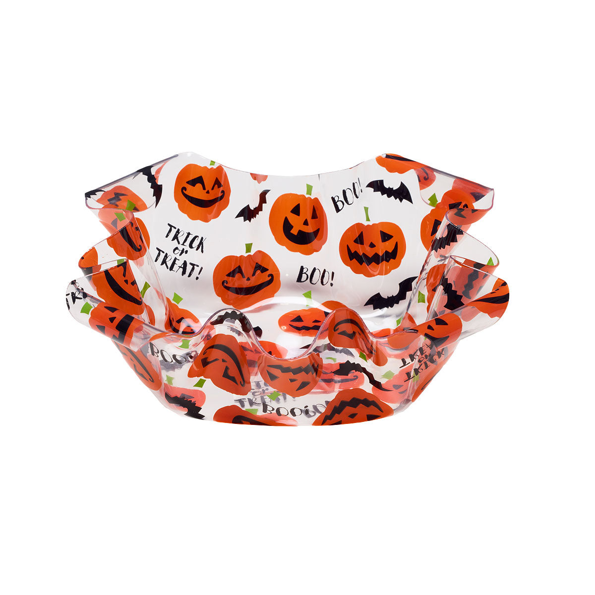Halloween Decorative Plastic Bowl With Print Assorted – The Reject Shop