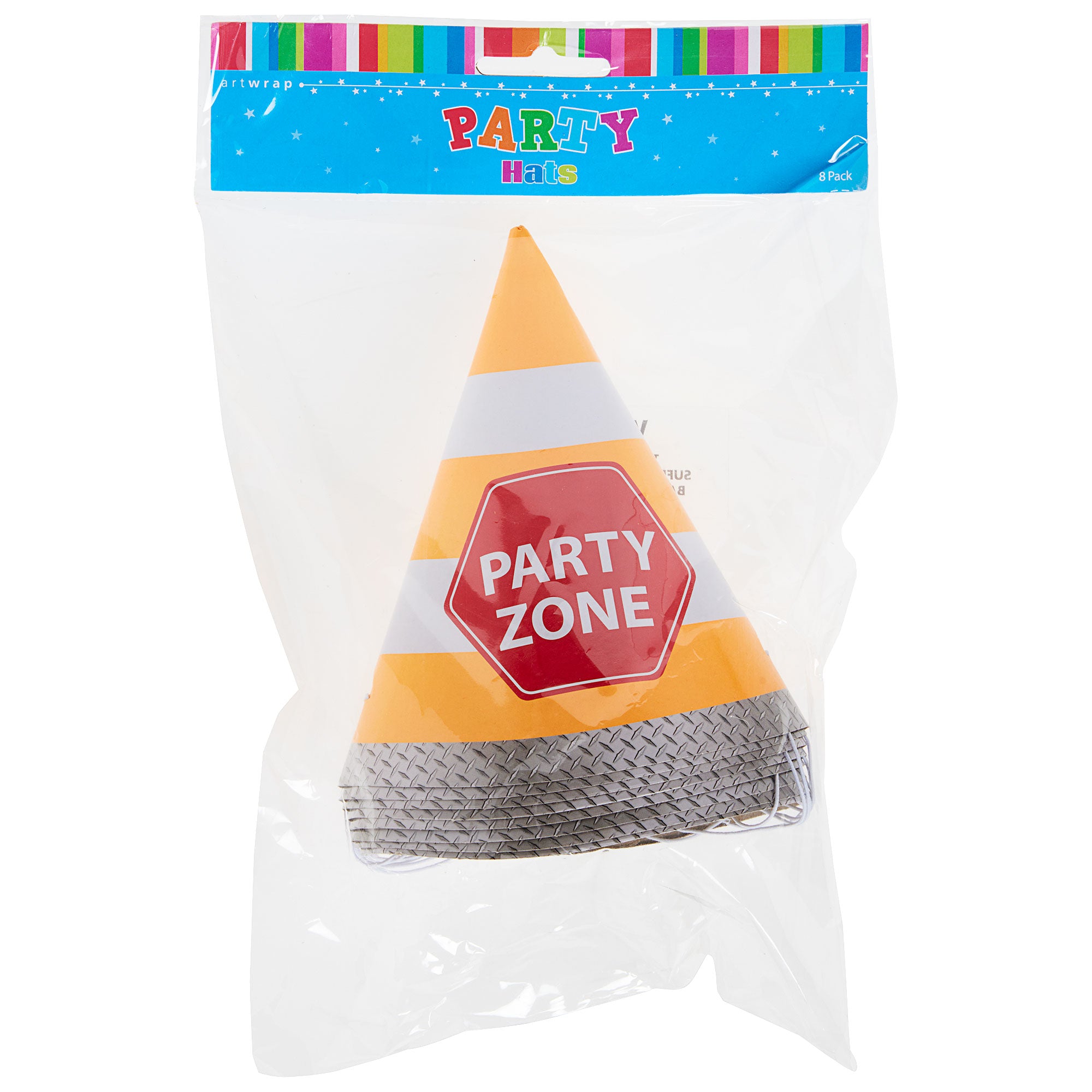 Party Hat Construction 8pk – The Reject Shop