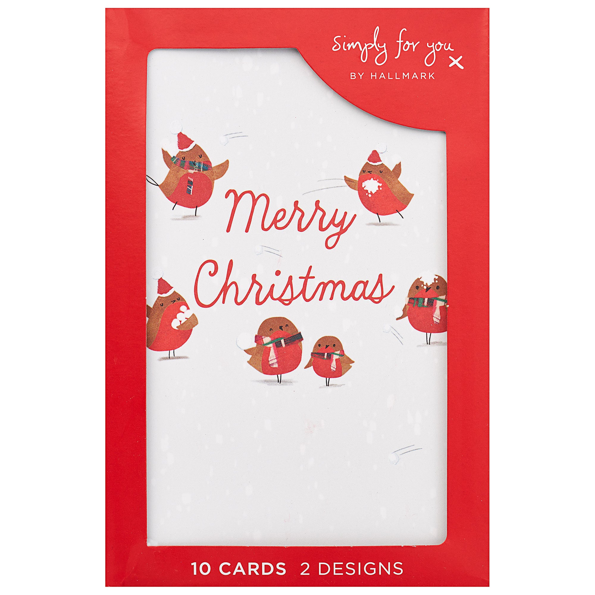Boxed Cards Merry Christmas/Season Greeting 10pk – The Reject Shop
