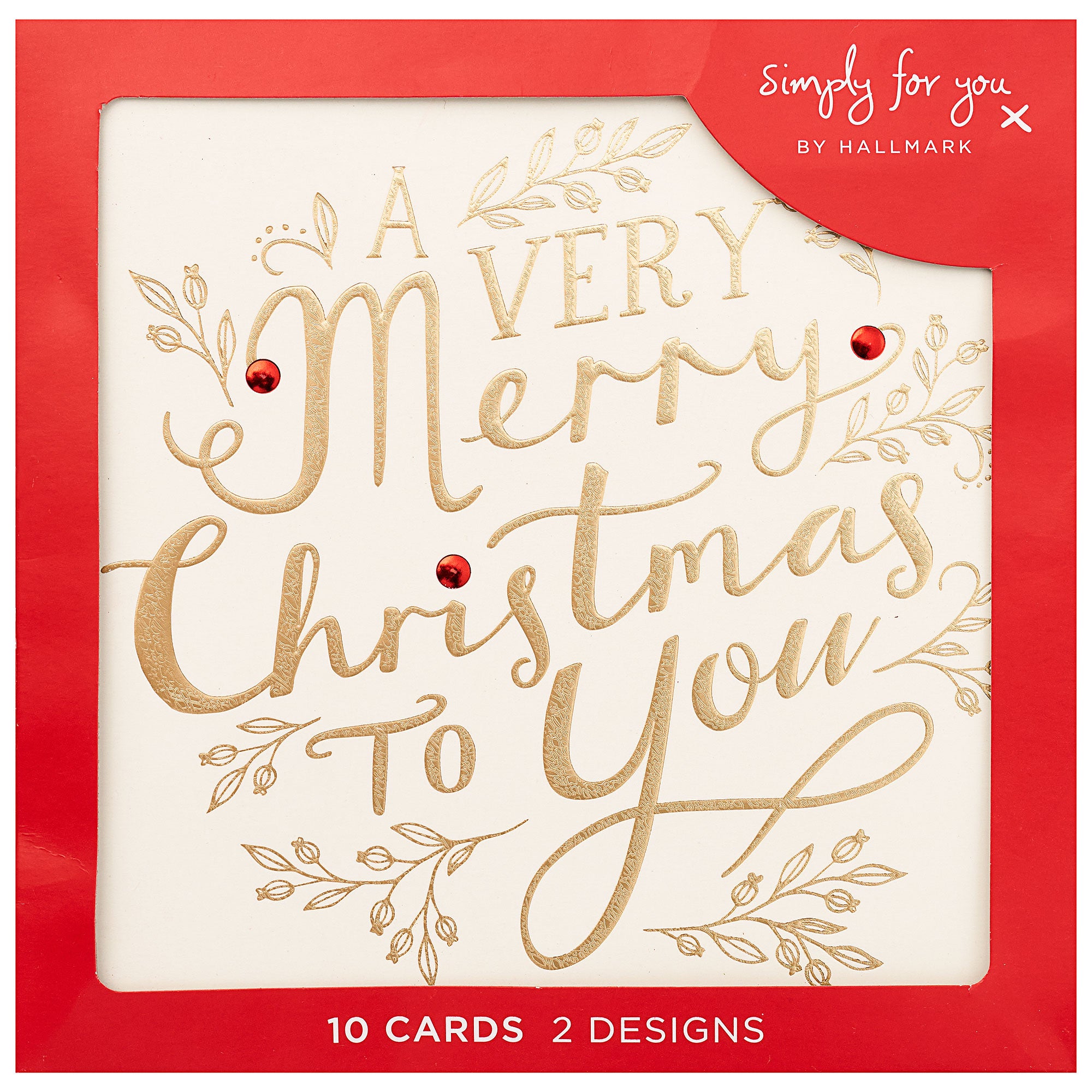 Boxed Square Cards Christmas Wishes 10pk – The Reject Shop